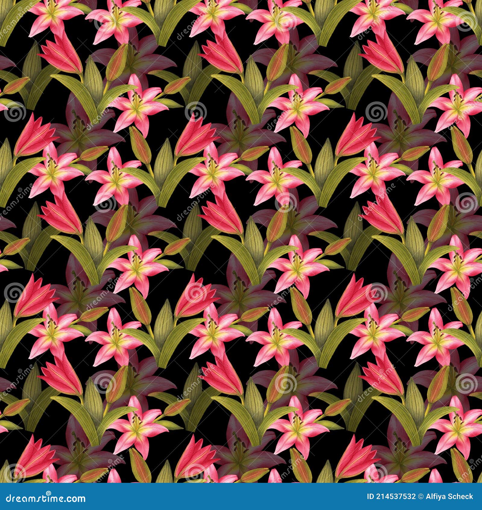 stock photo. Image of flower, lilly, plant, petal, bloom - 214537532