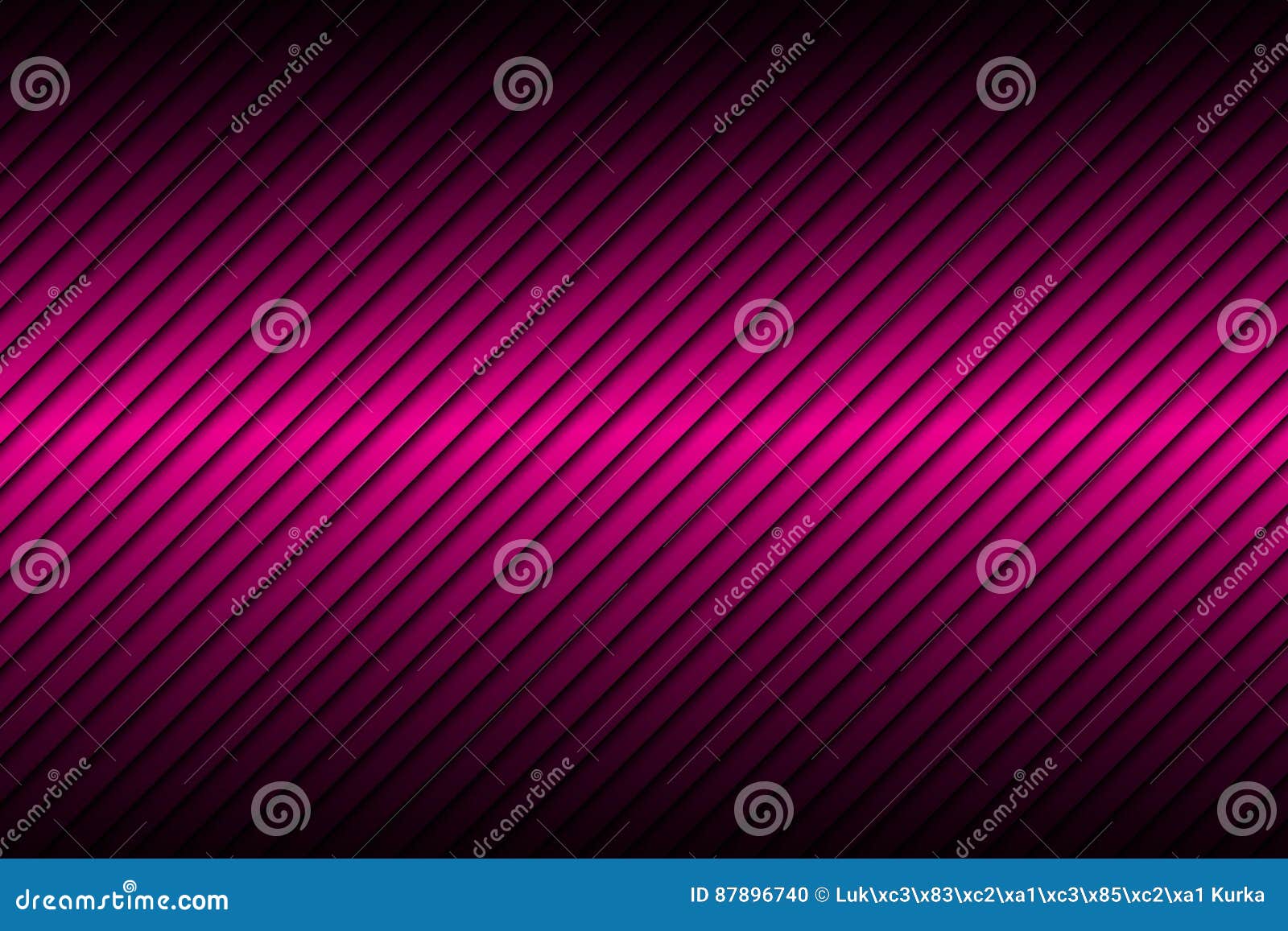 Pink Line Abstract Background with Dark Gradient Stock Vector ...