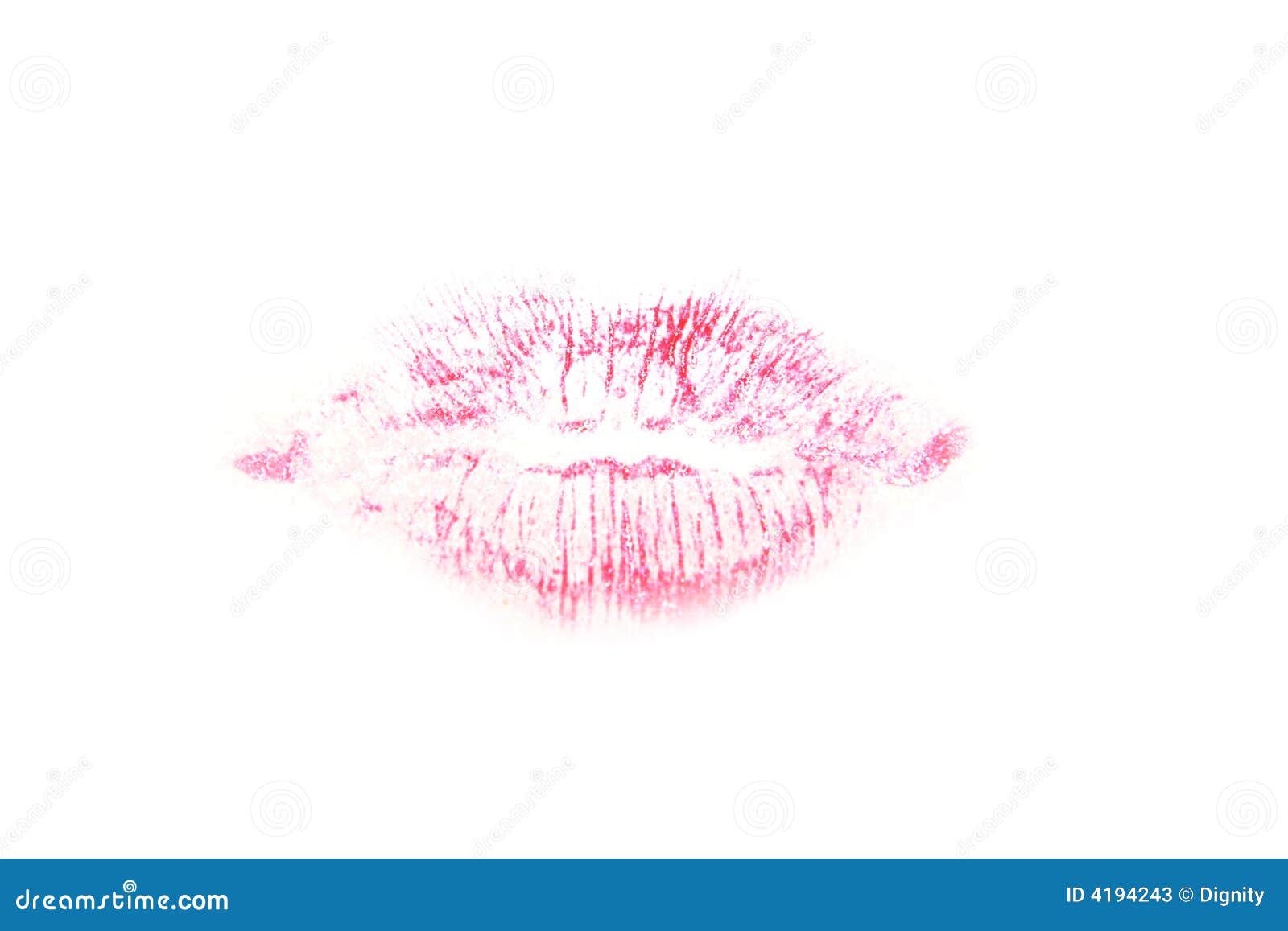 Pink lips stock illustration. Illustration of isolated - 4194243