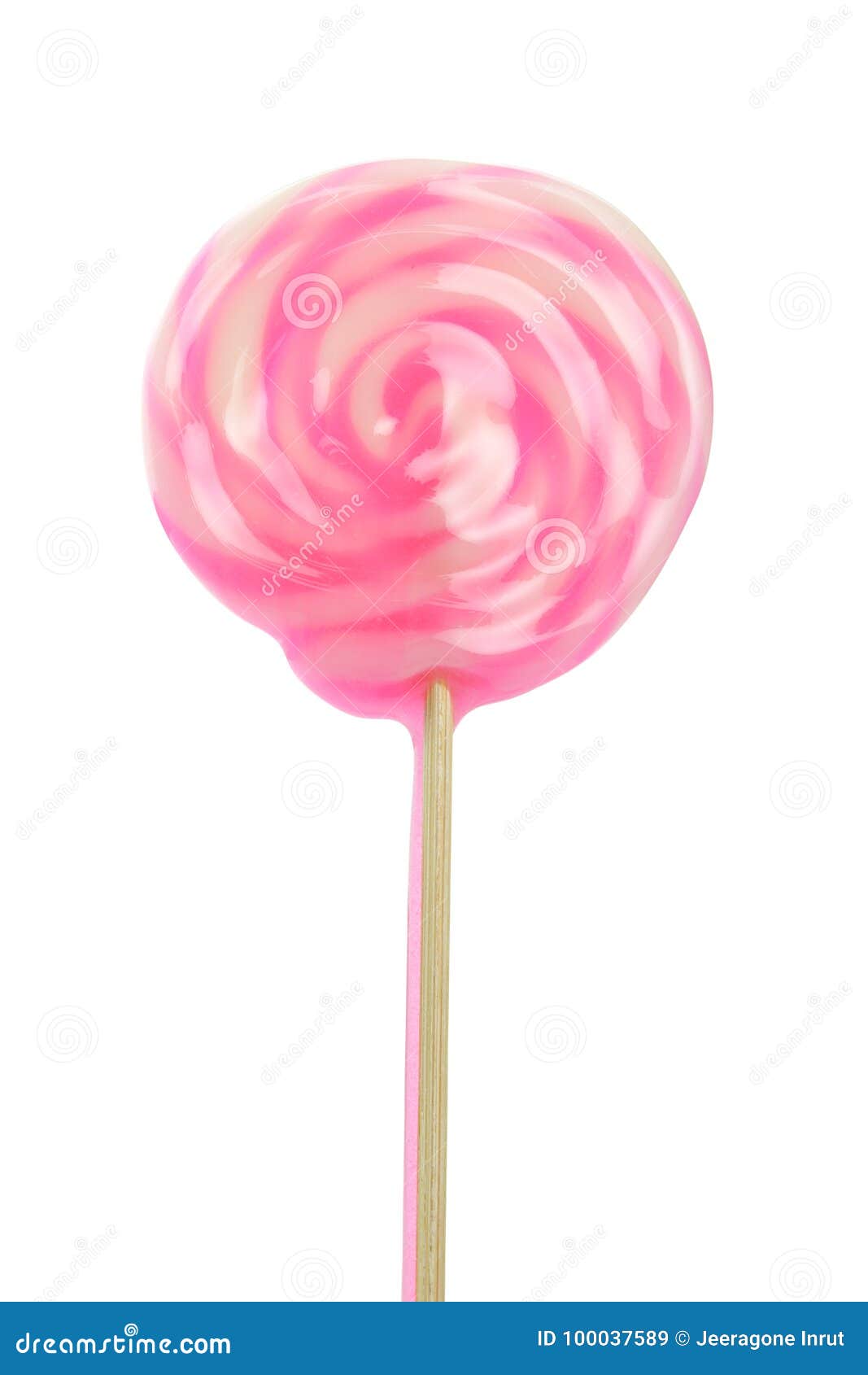 Lollipop isolated on white stock image. Image of white - 100037589