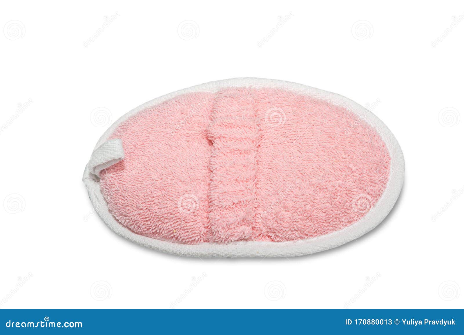 Pink loofah bath sponge stock image. Image of bath, herbal - 170880013