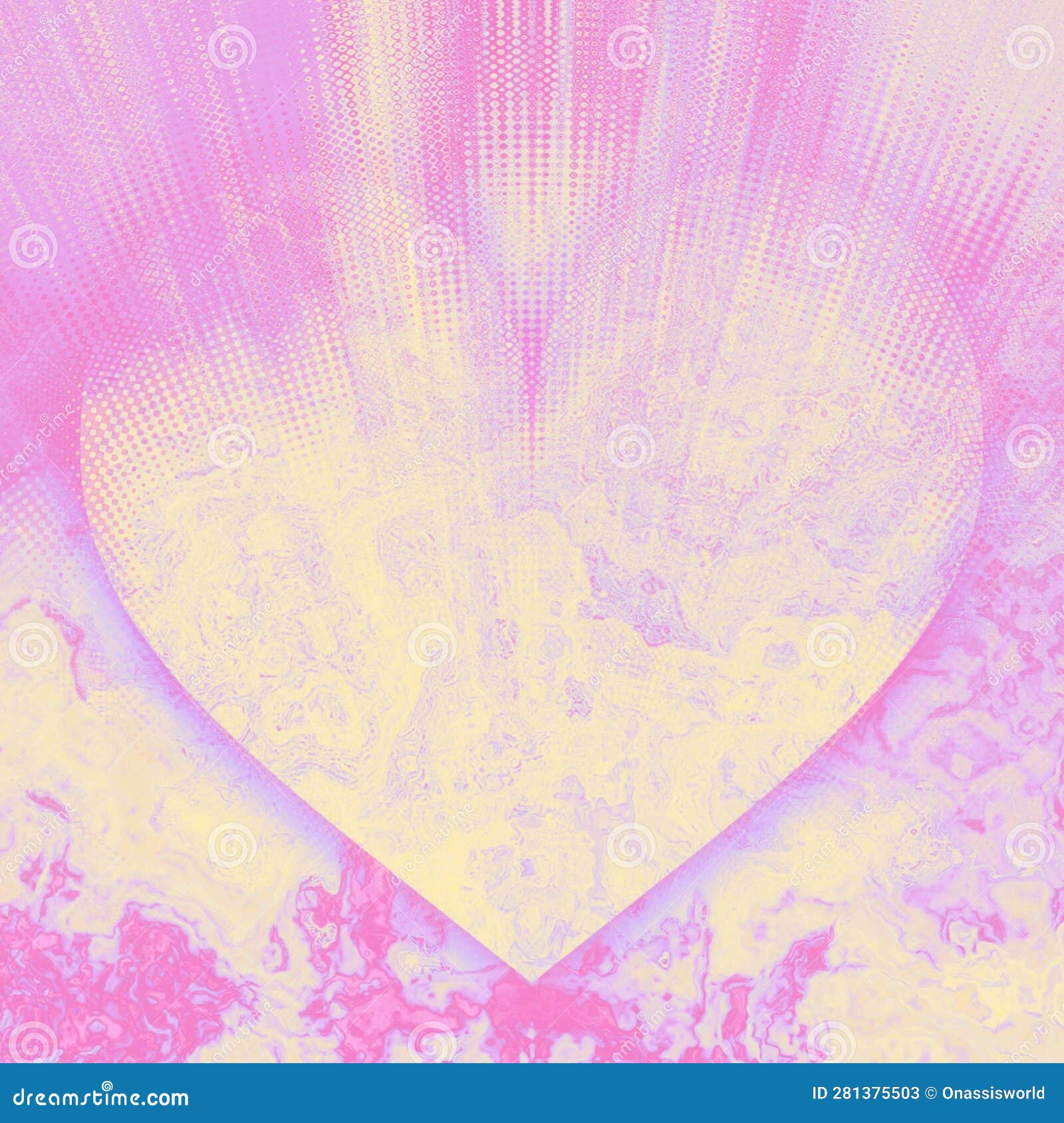 Pink Love Abstract Backgrounds. Shapes and Blurs Stock Illustration ...