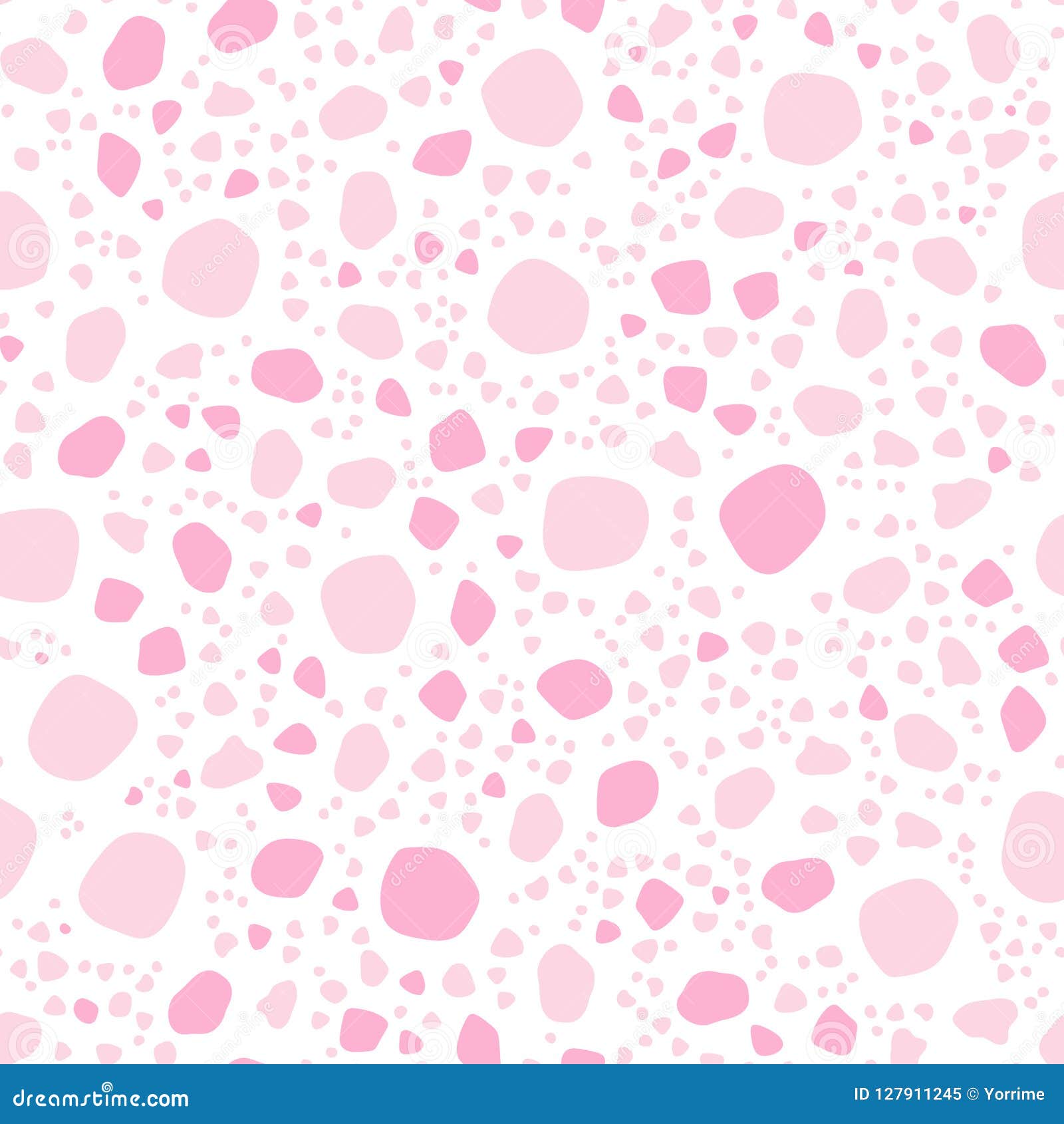 Pink Marble Flecked Stone Seamless Pattern. Stock Vector - Illustration ...