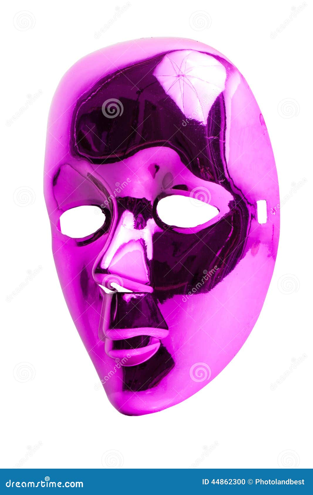 Pink mask Isolated stock photo. Image of blank, icon - 44862300