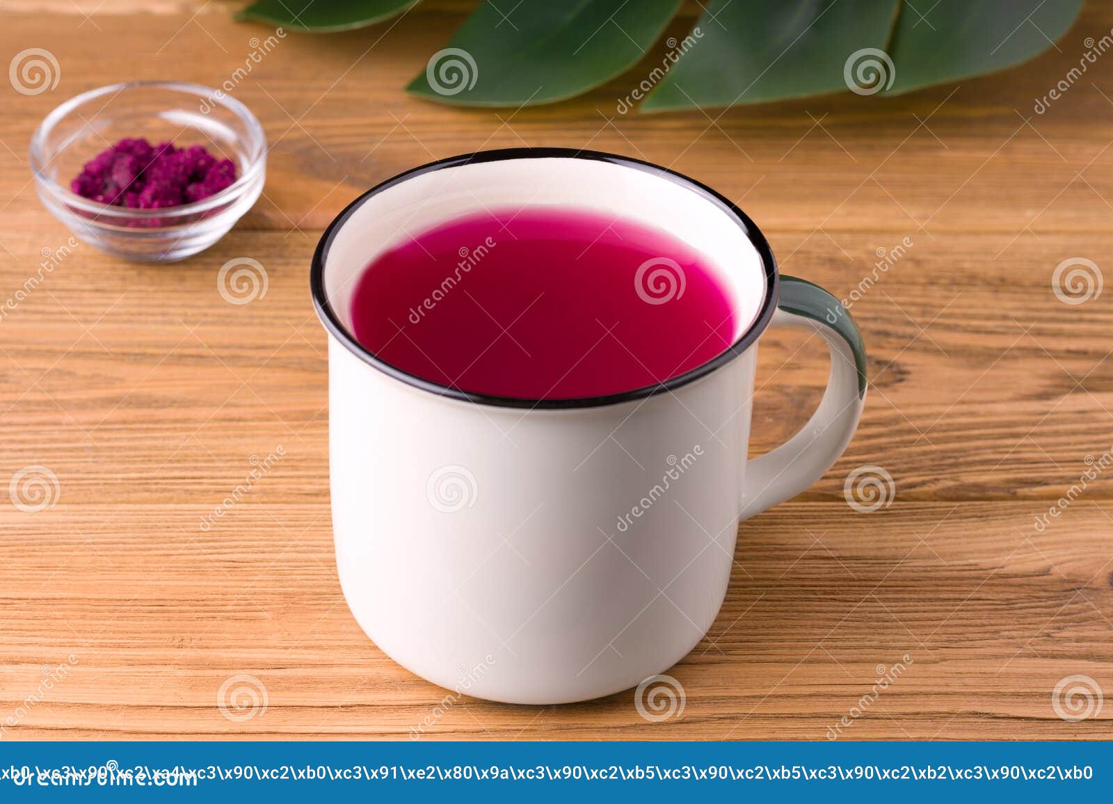 Pink matcha tea. stock image. Image of matcha, natural - 190435687