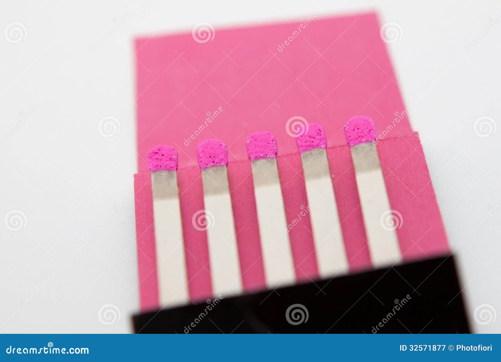 Pink matches stock image. Image of matchsticks, ignite - 32571877