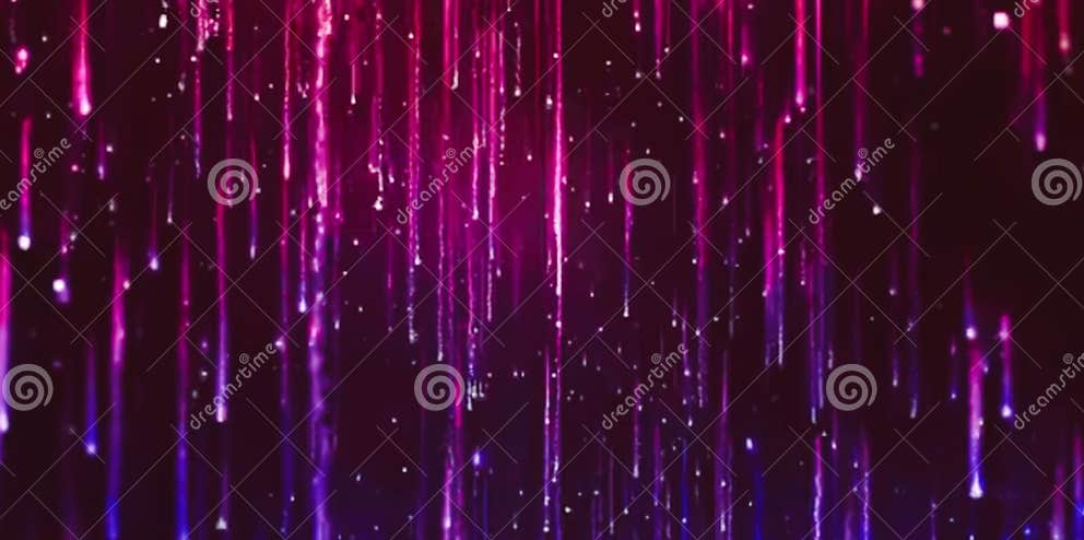 Pink Matrix Background Abstract Technology Bits Stock Image - Image of ...