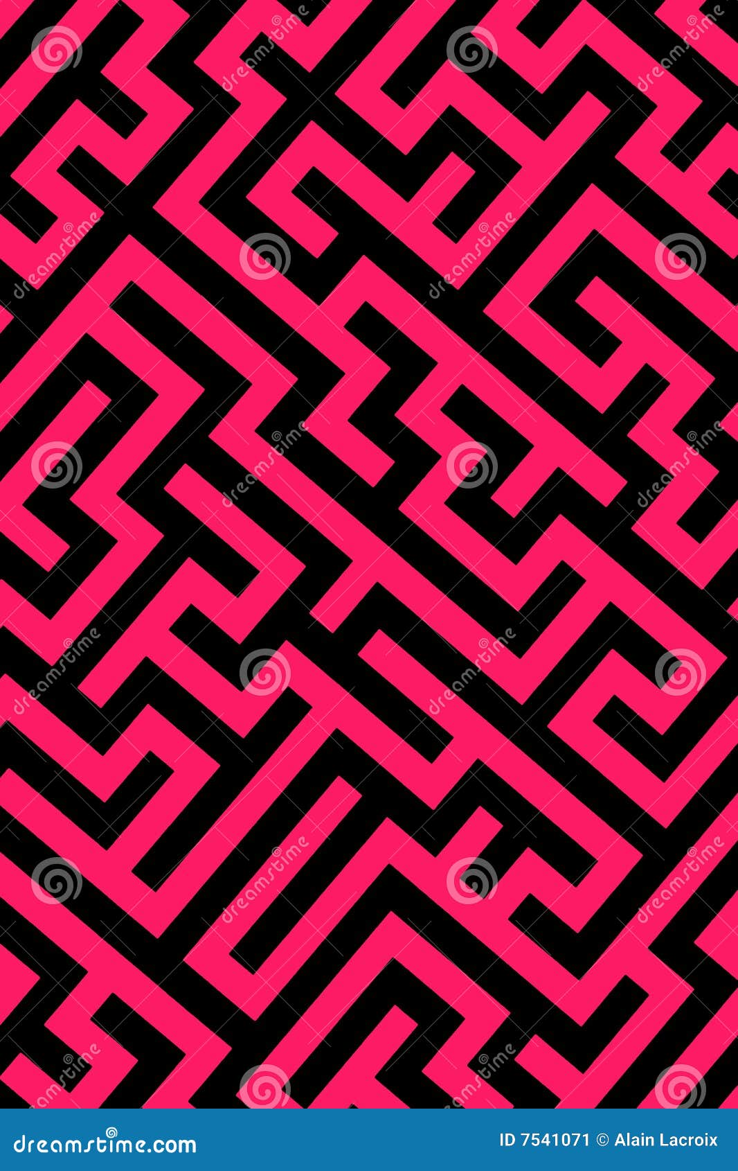Pink Maze Background Stock Image | CartoonDealer.com #7541071