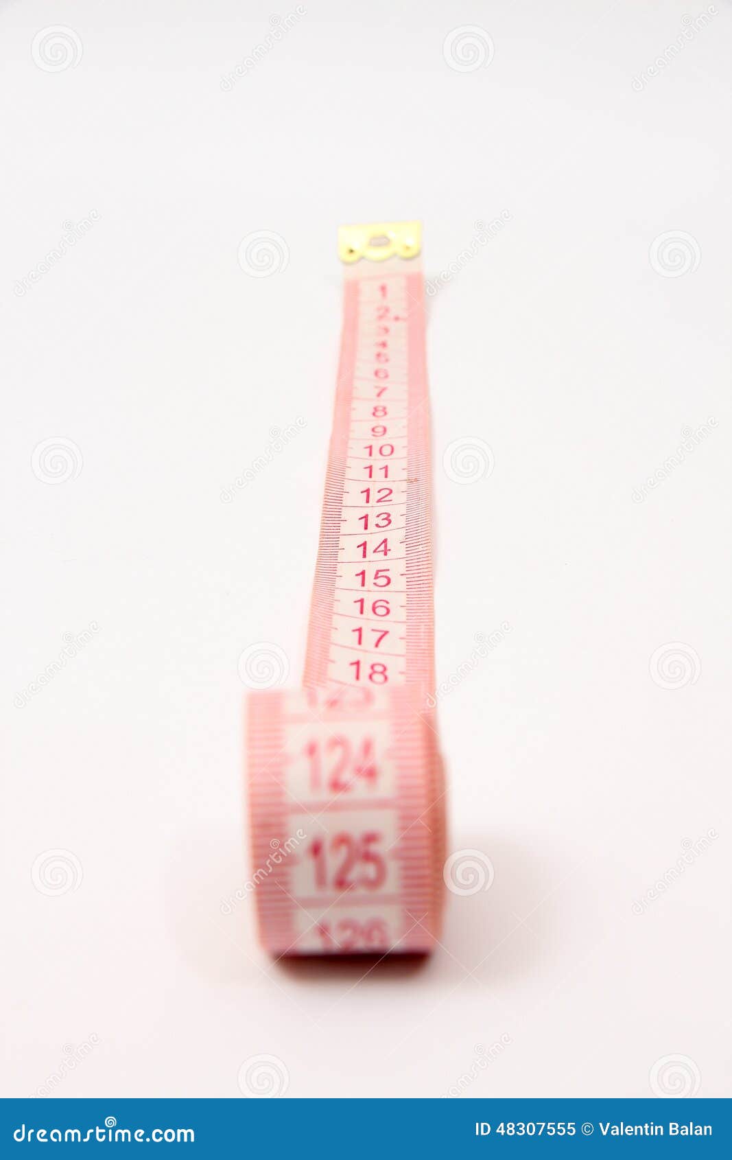 Pink measure tape stock image. Image of inch, meter, equipment - 48307555