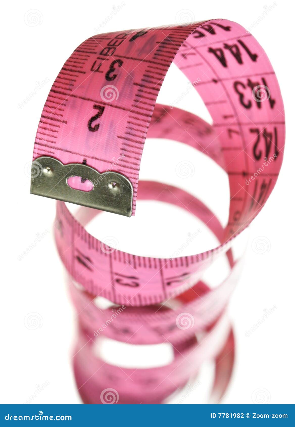 Pink measuring tape stock photo. Image of estimate, close - 7781982