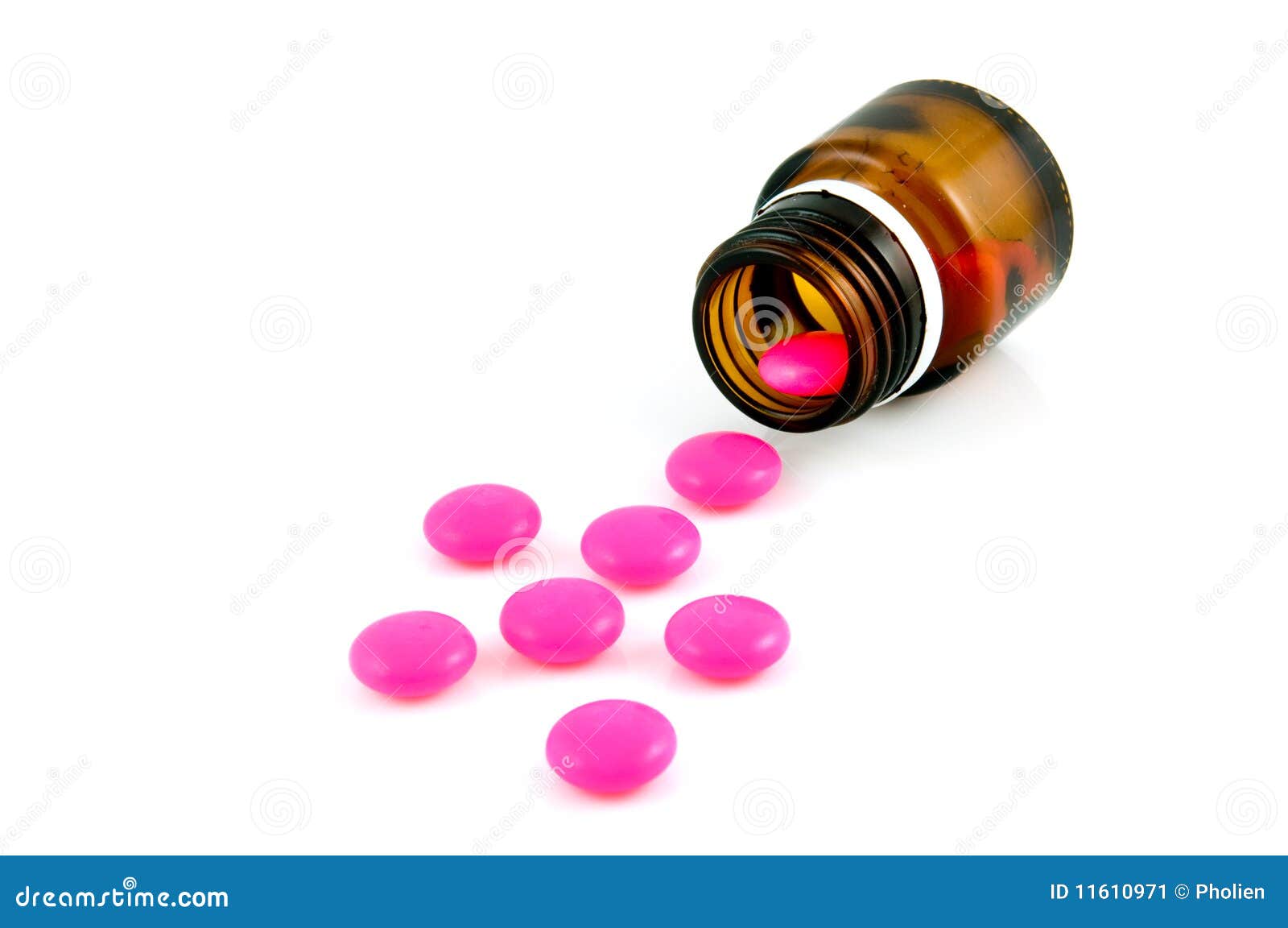 Pink Medicine On Spoon Stock Image | CartoonDealer.com #4575049
