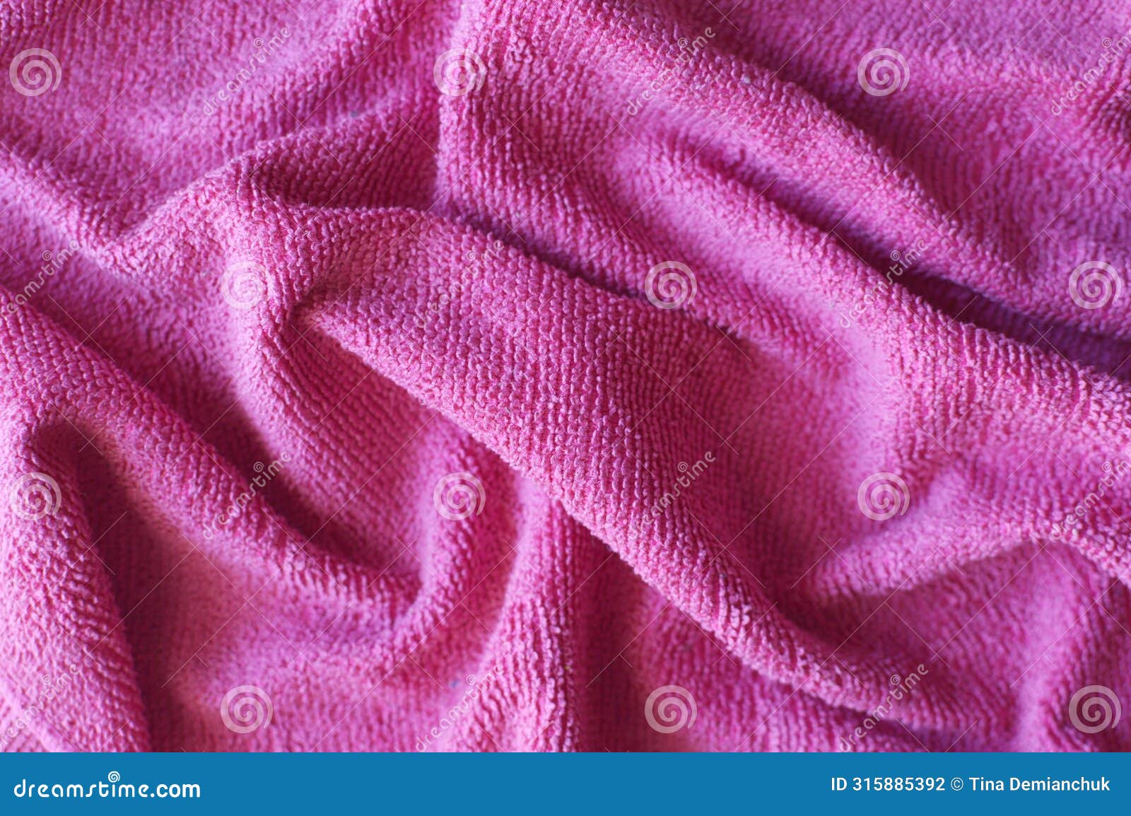 Pink Microfiber Background, Towel, Rag Stock Photo - Image of ...