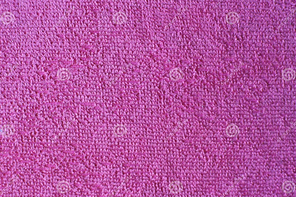 Pink microfiber towel, rag stock image. Image of fabric - 315885401