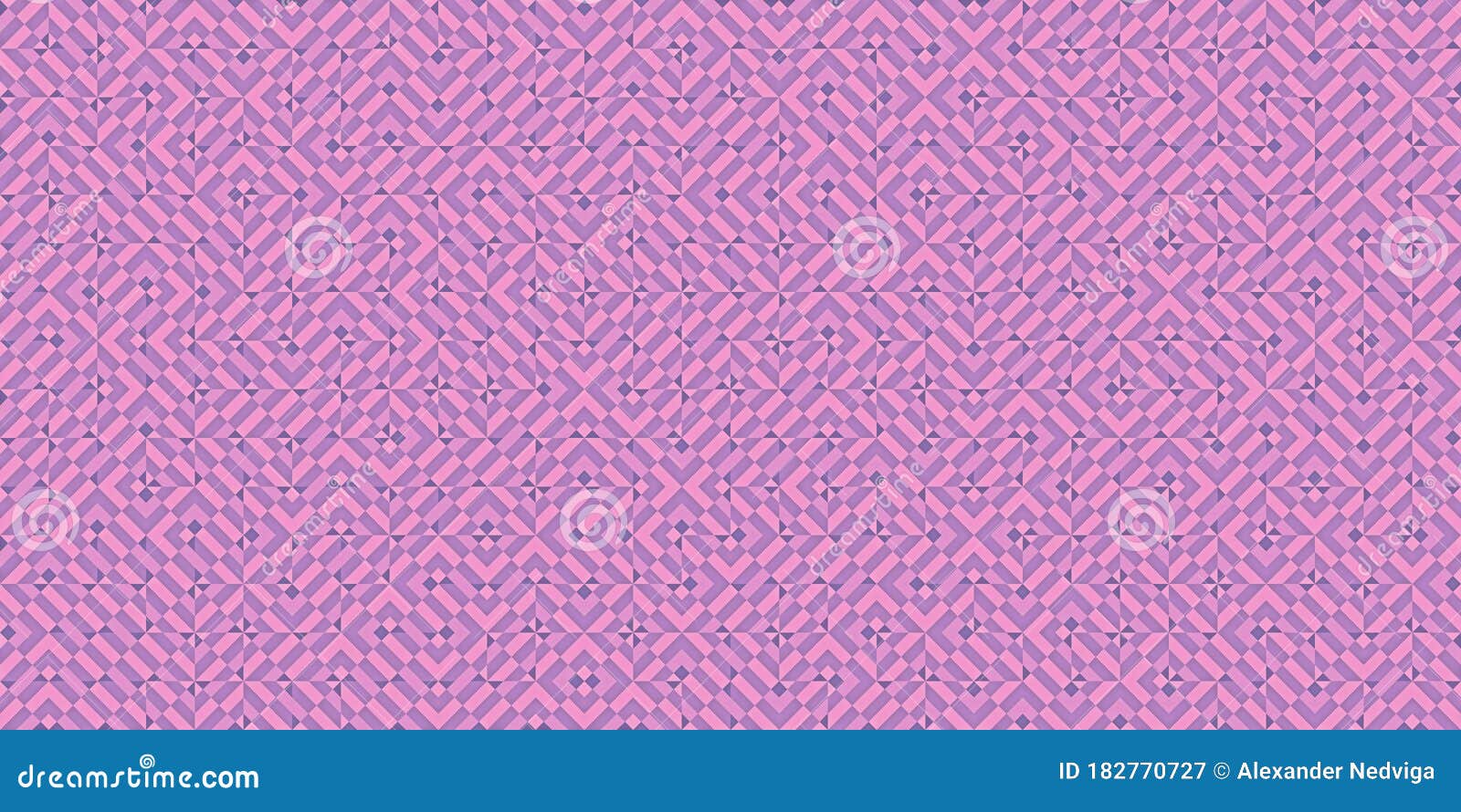Pink Modern Random Filling Geometric Shapes Pattern Stock Illustration ...