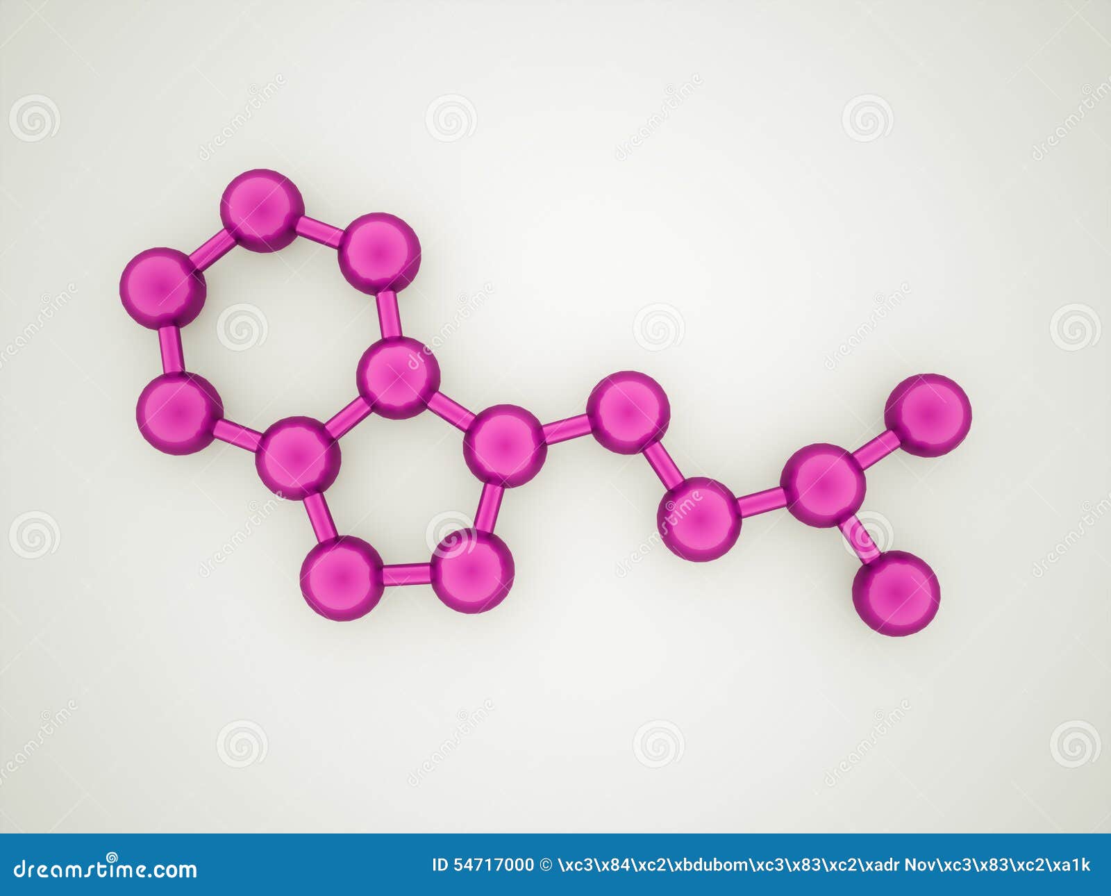 Pink molecule concept stock illustration. Illustration of friends ...
