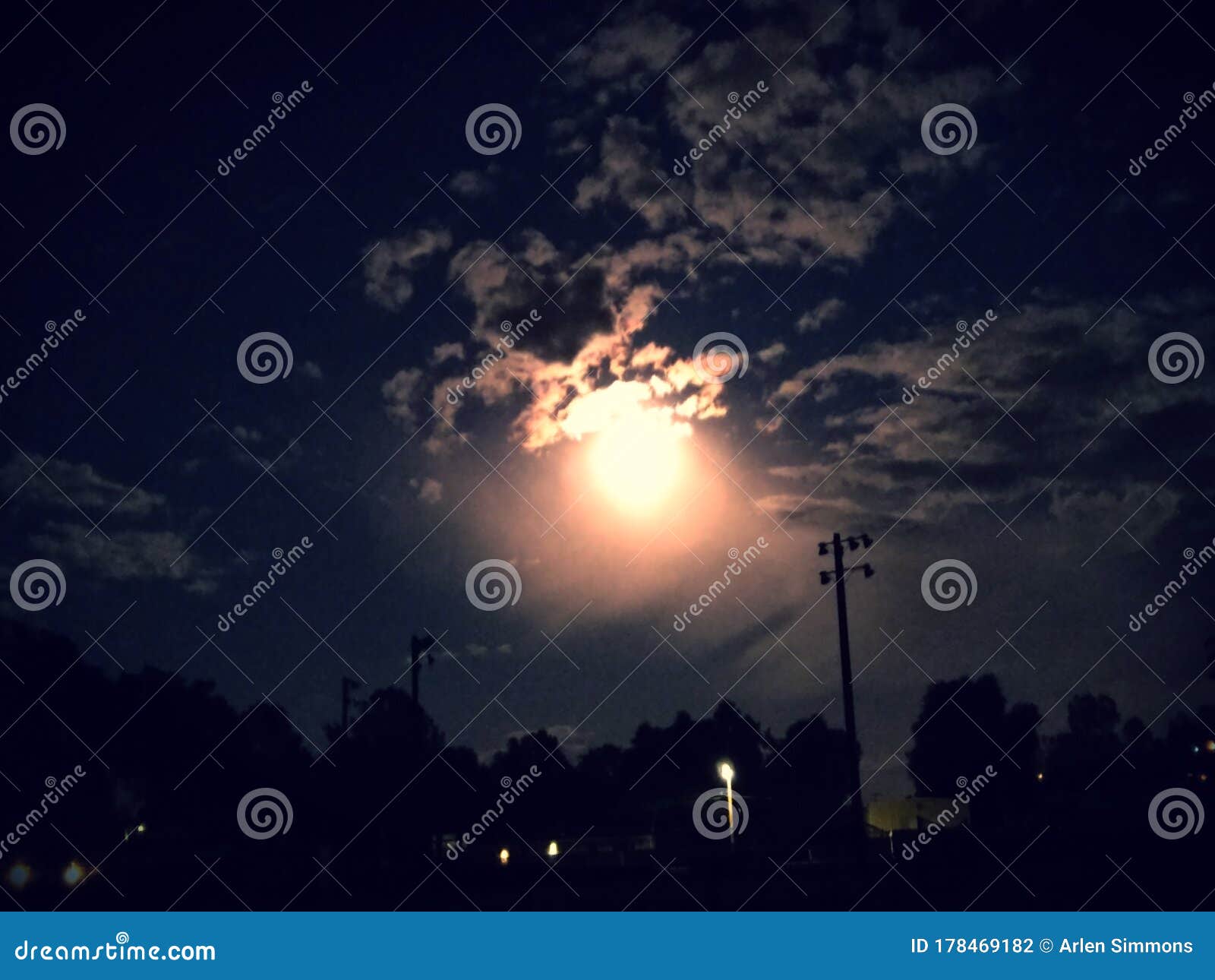 Pink Moon Stock Photos - Download 9,374 Royalty Free Photos