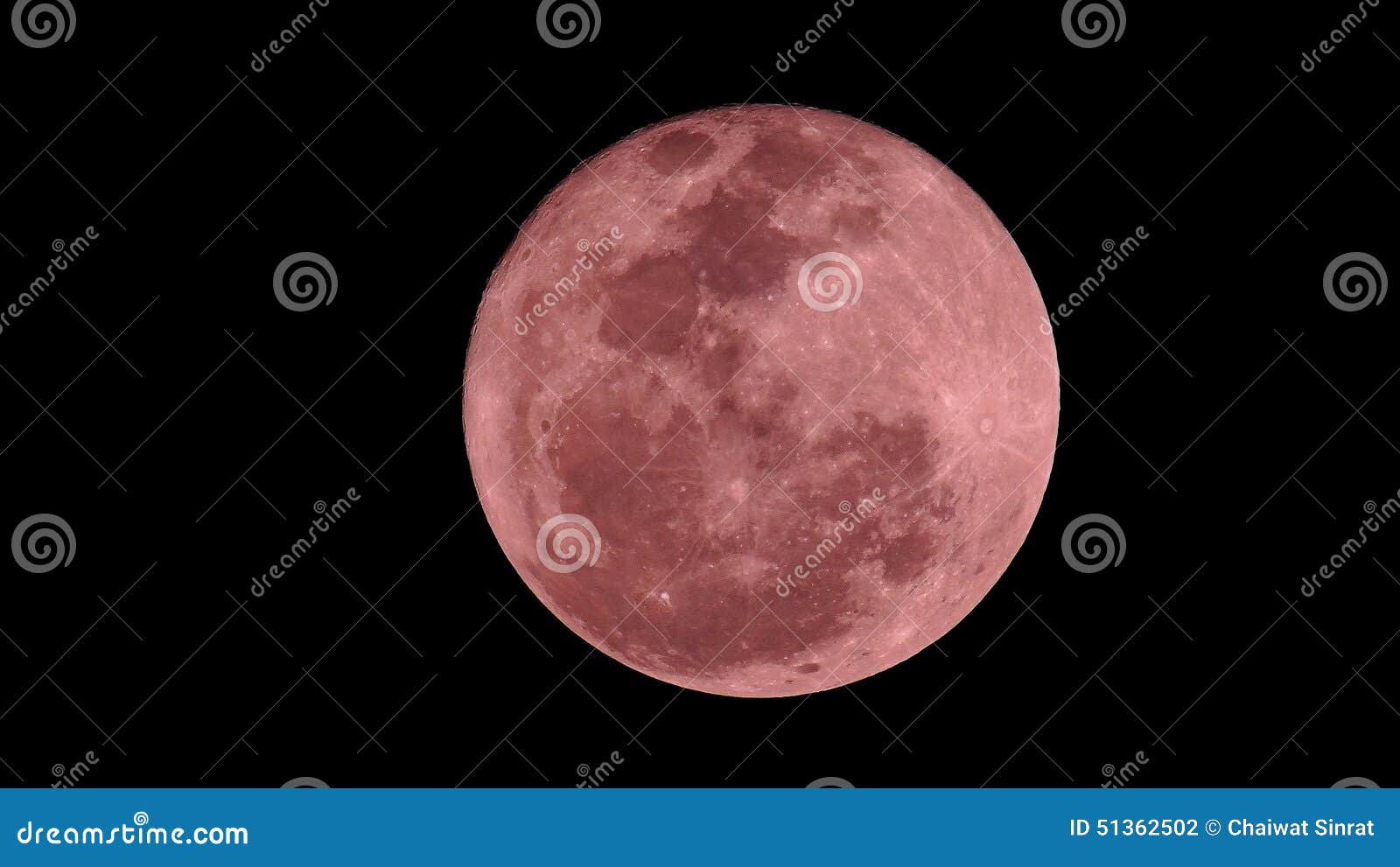Pink moon stock photo. Image of astronomy, celestial - 51362502