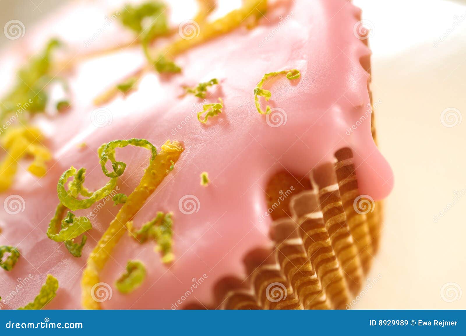 Pink Muffin stock image. Image of baked, cupcake, cake - 8929989