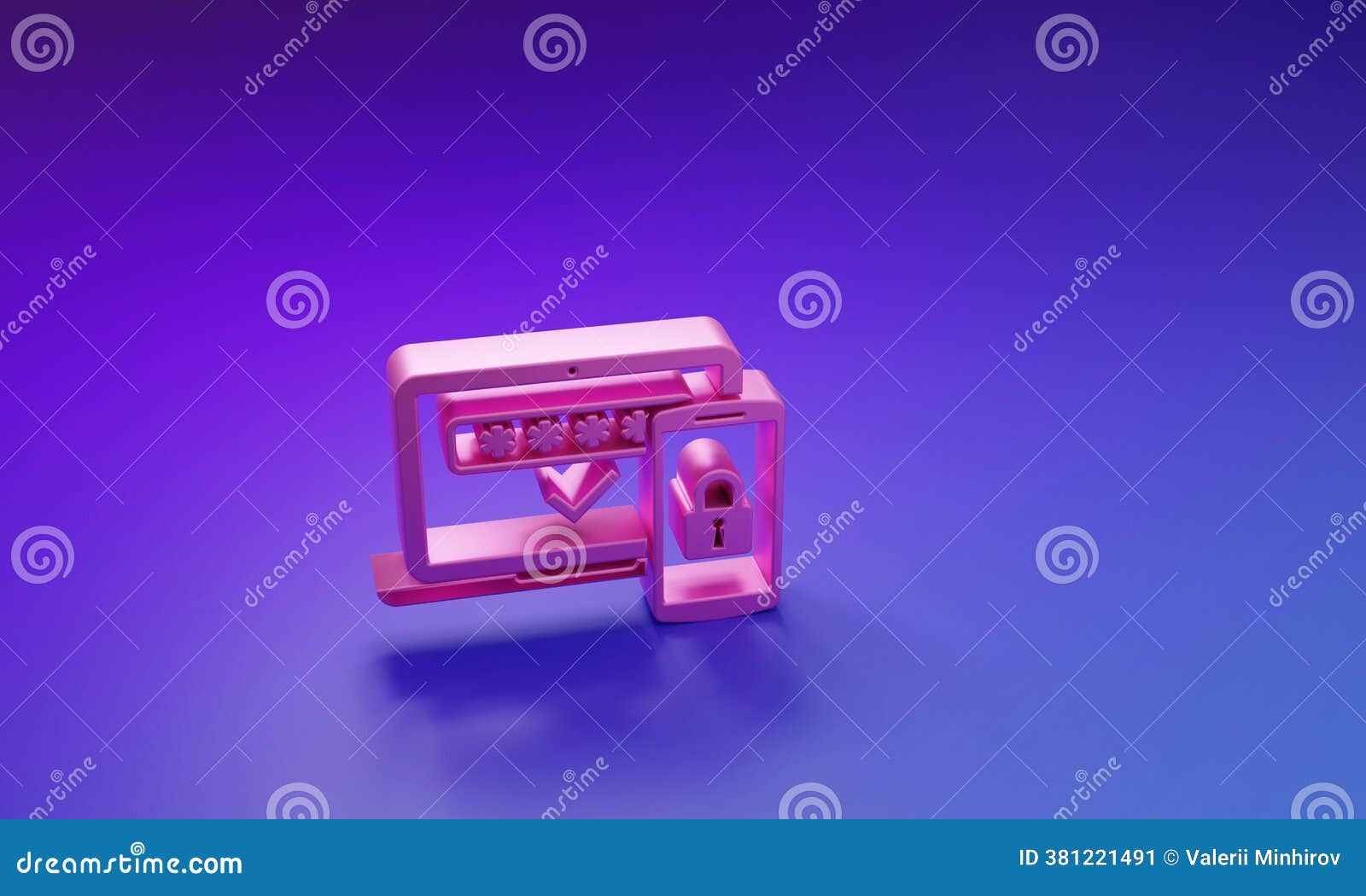 Multi-Factor Authentication Illustration. MFA Illustration. Vector ...