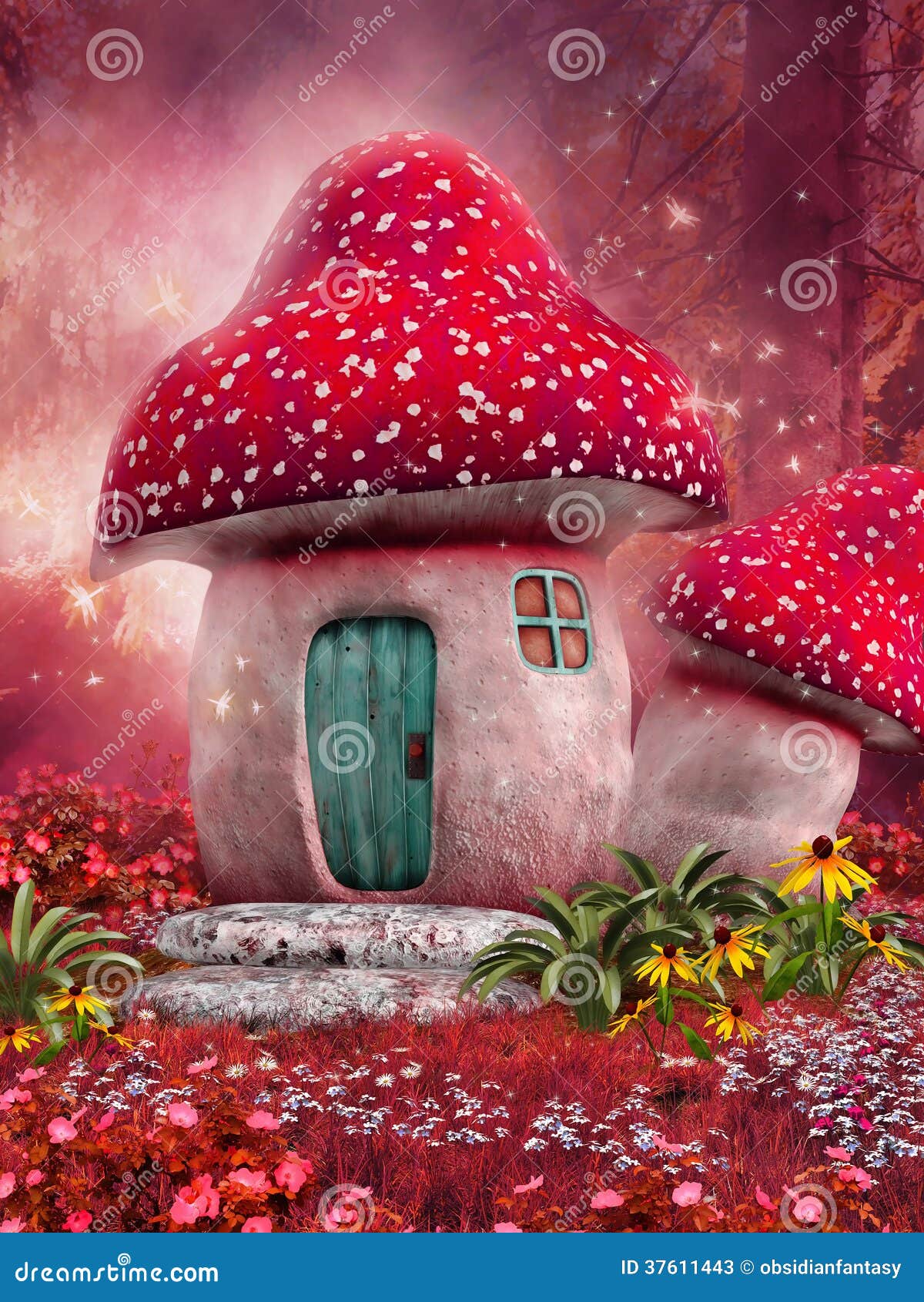 Pink Sparkle Forest Stock Illustrations – 97 Pink Sparkle Forest Stock ...