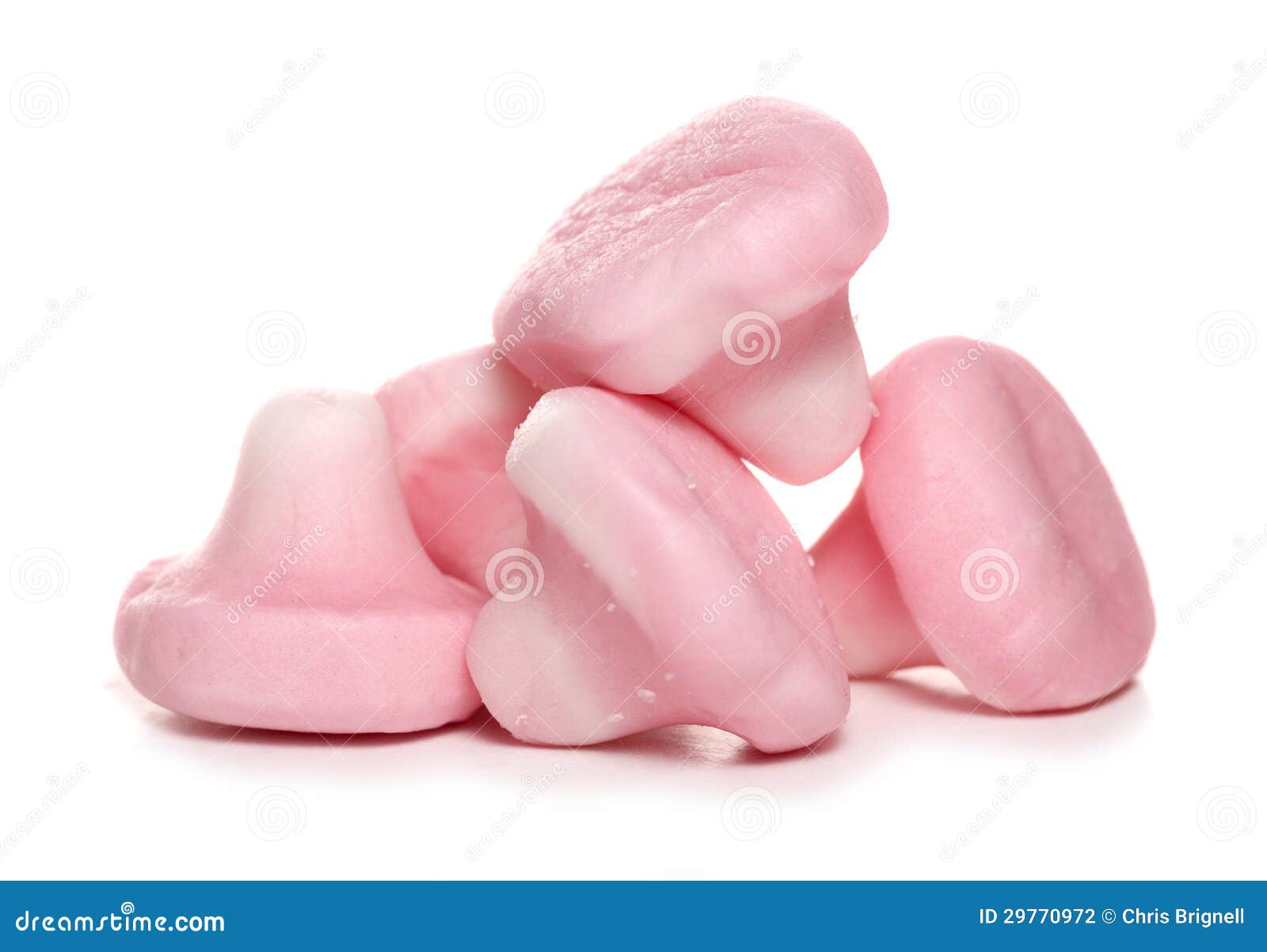 Pink mushroom sweets stock photo. Image of confectionery - 29770972