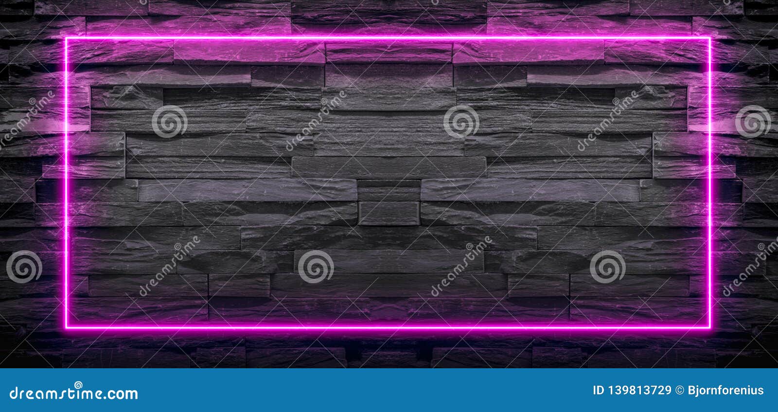 Pink Neon Light Abstract Neon Bright Lens Flare Colored On Black ...
