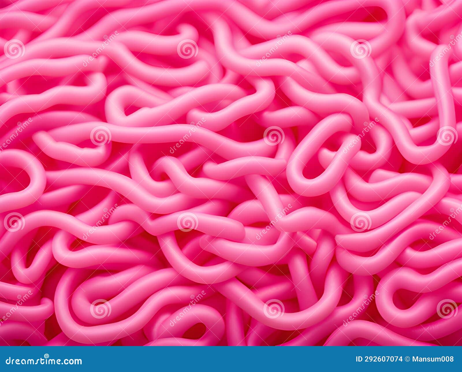 Pink Noodle Abstract Texture Background Stock Illustration ...