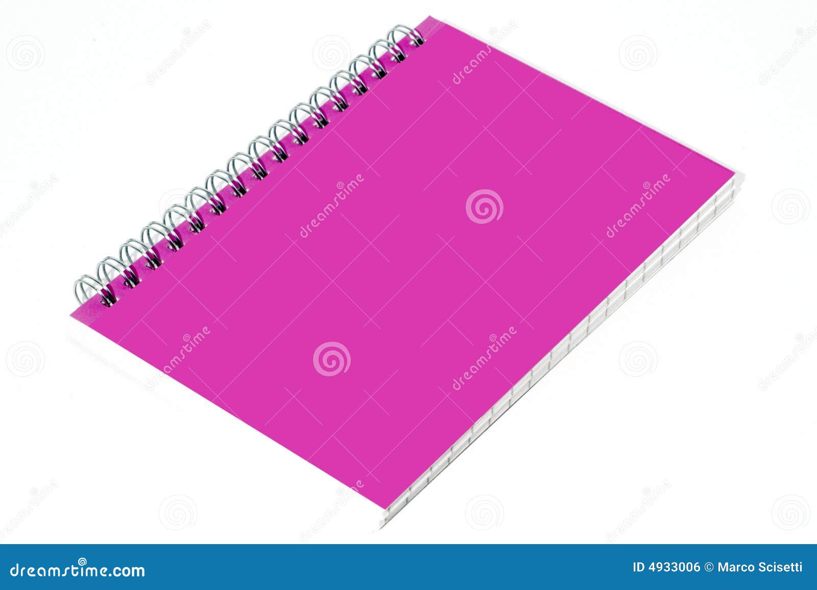 Pink Notebook stock photo. Image of management, agenda - 4933006