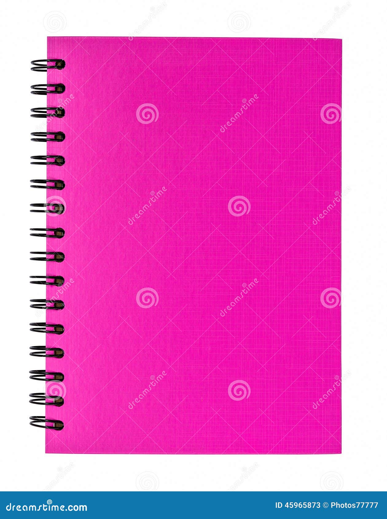 Pink notebook stock image. Image of memo, black, paper - 45965873