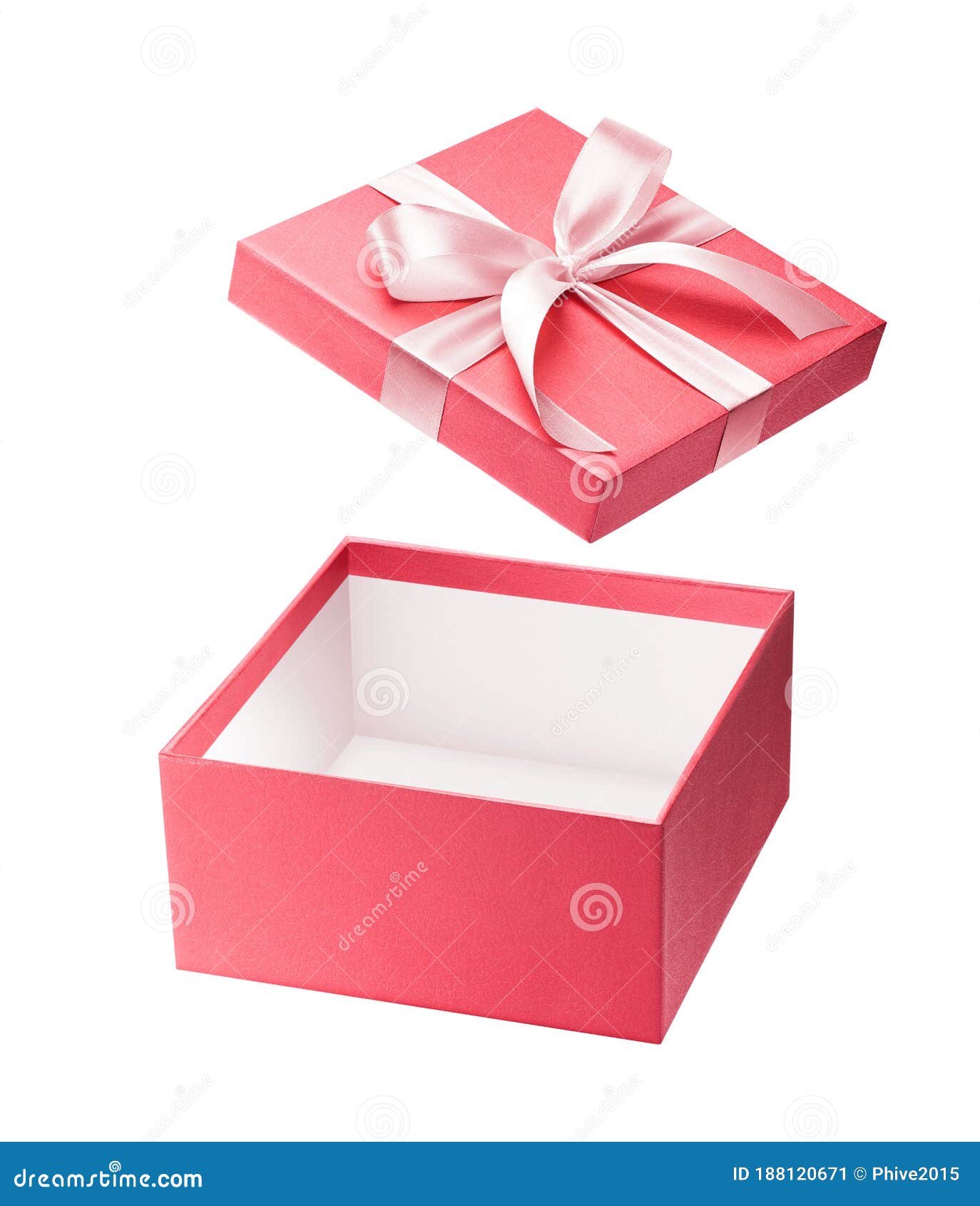 Pink open gift box stock image. Image of anniversary - 188120671