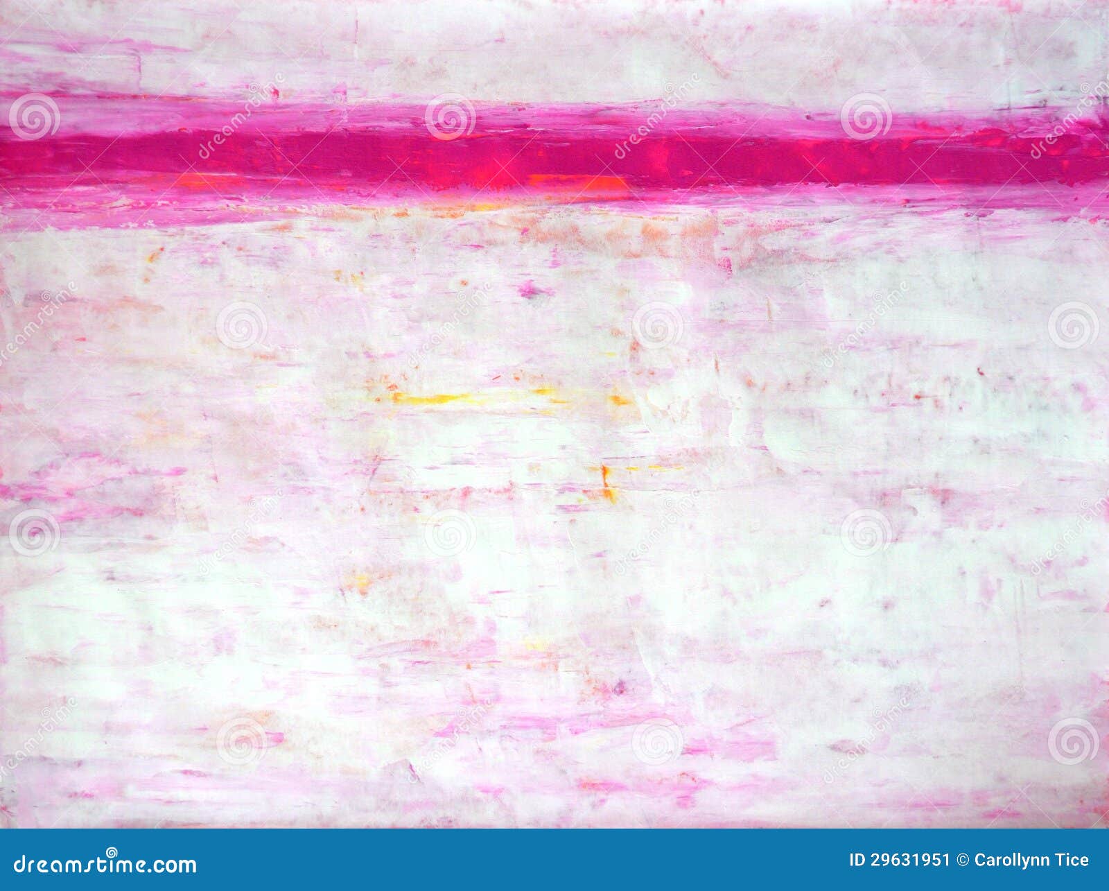 Pink and Orange Abstract Art Painting Stock Image - Image of ...