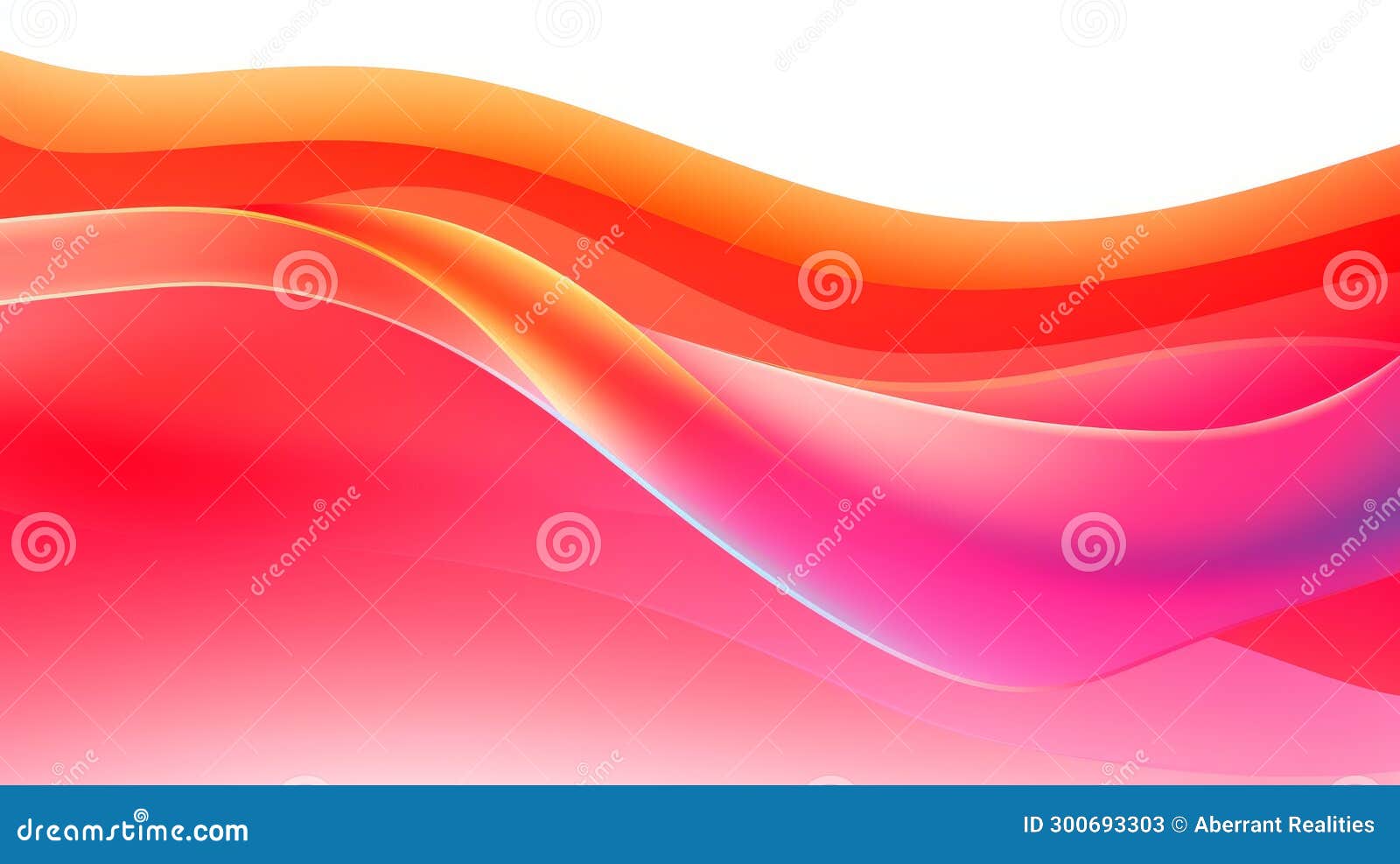 A Pink and Orange Abstract Background with Wavy Lines Stock ...