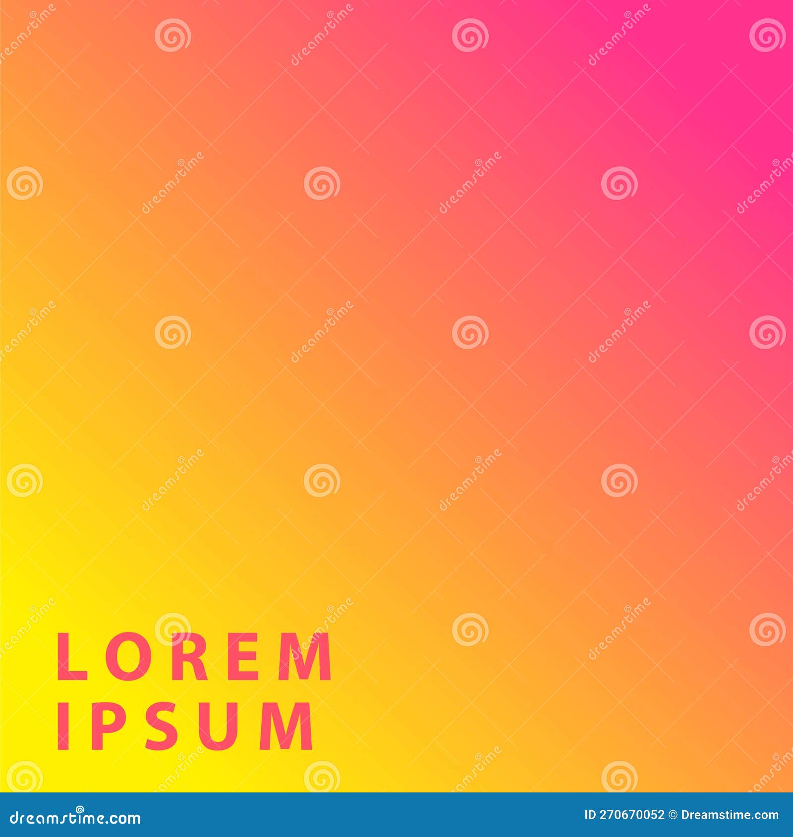 Pink Orange Gradient Illustration Background Eps 10 Stock Vector ...
