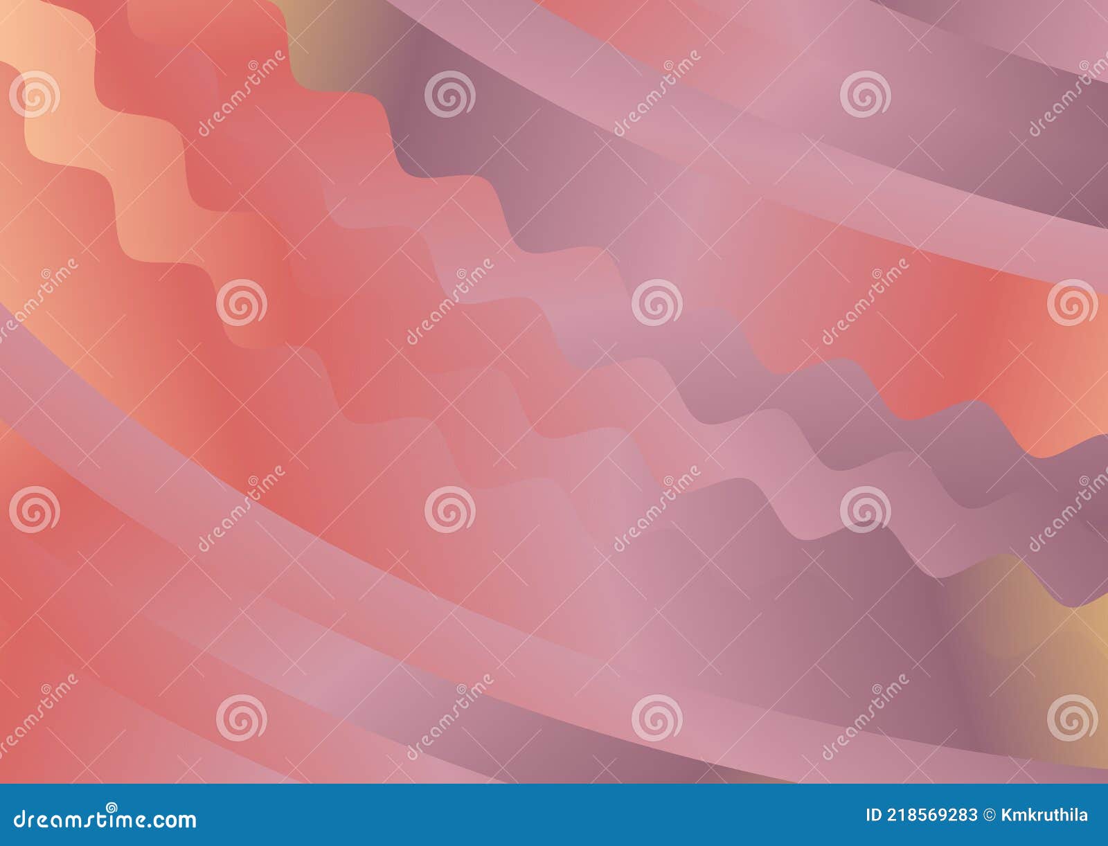 Pink and Orange Gradient Wave Background Image Stock Vector ...