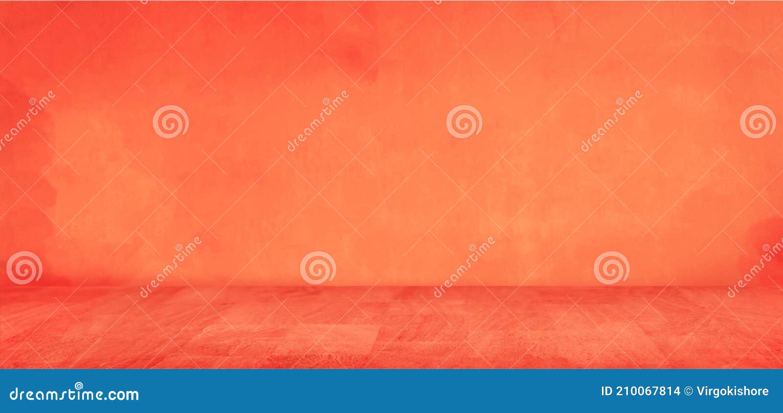 Pink Orange Retro Textured Wall and Floor Stock Illustration ...