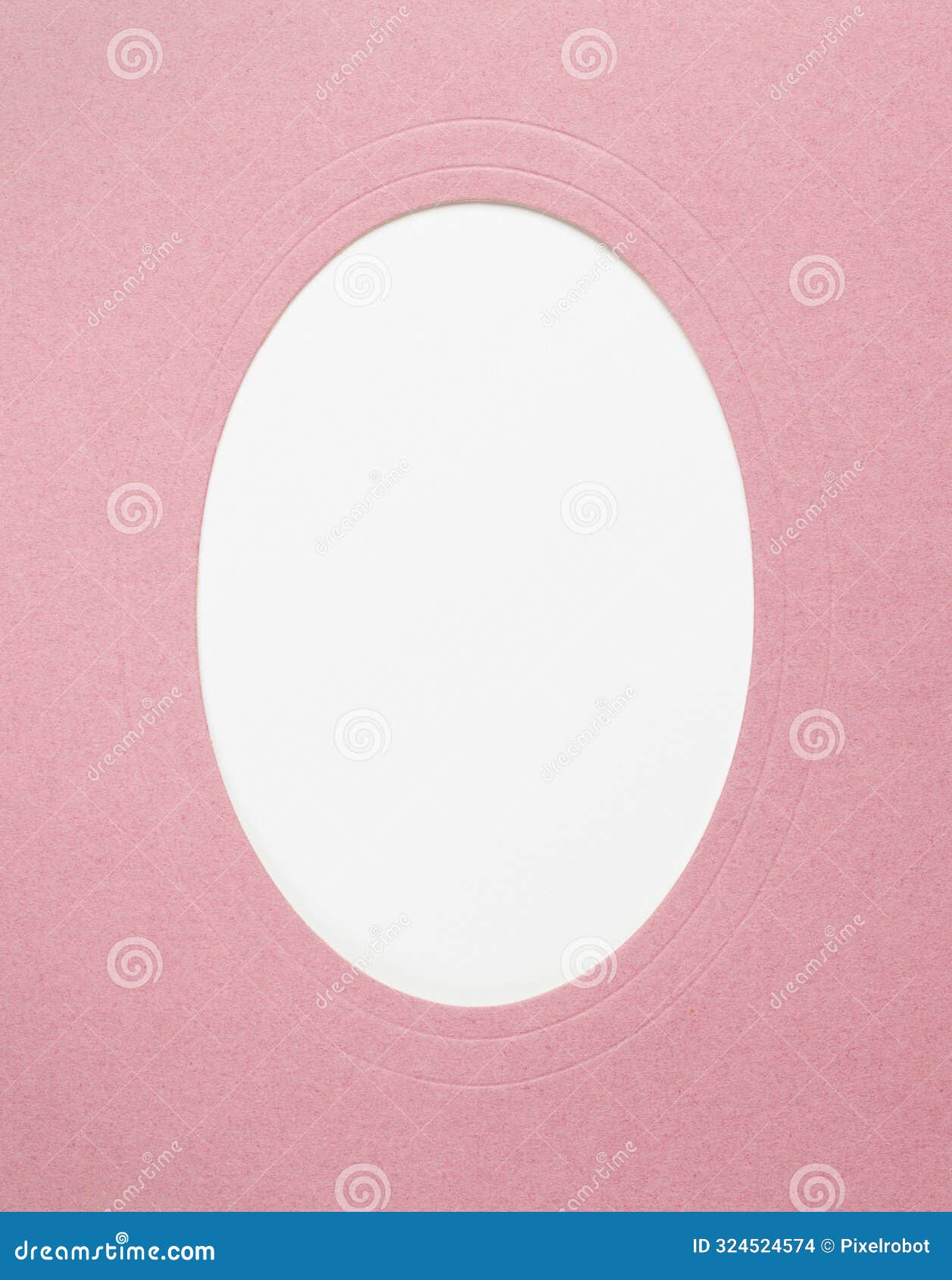 Pink Oval Frame stock photo. Image of frame, rectangle - 324524574