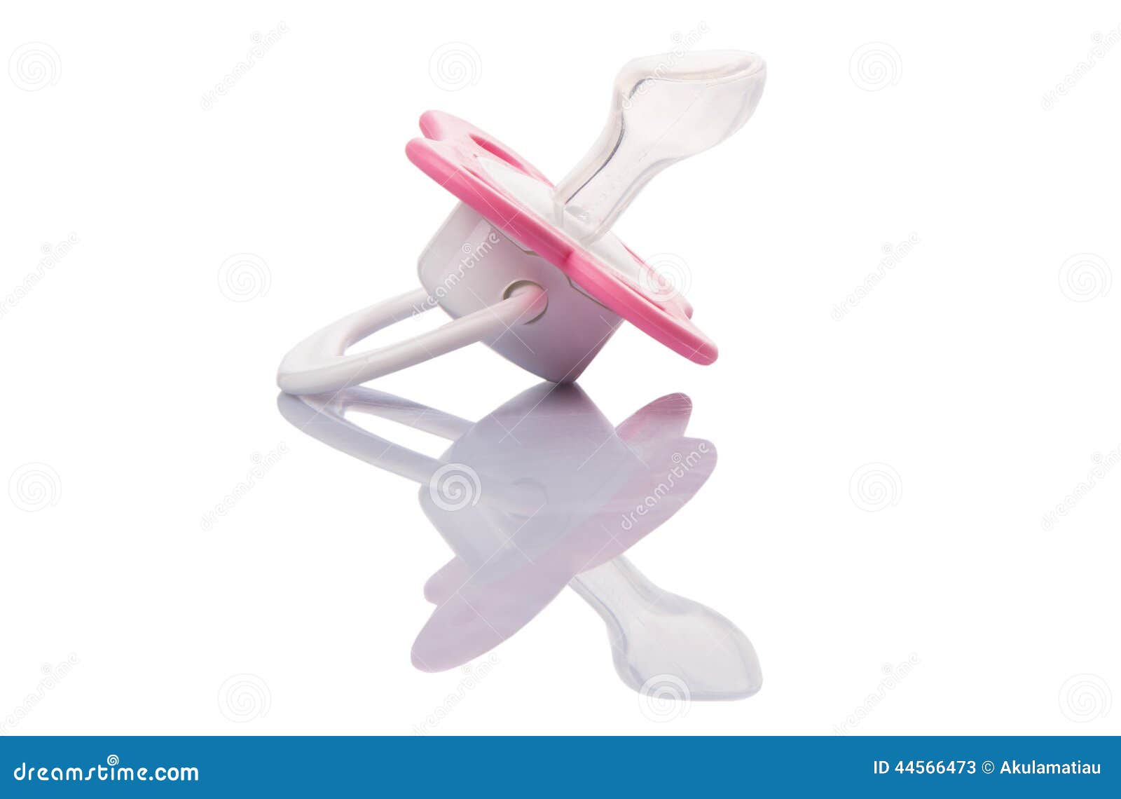 Pink Pacifier II stock image. Image of object, soother - 44566473