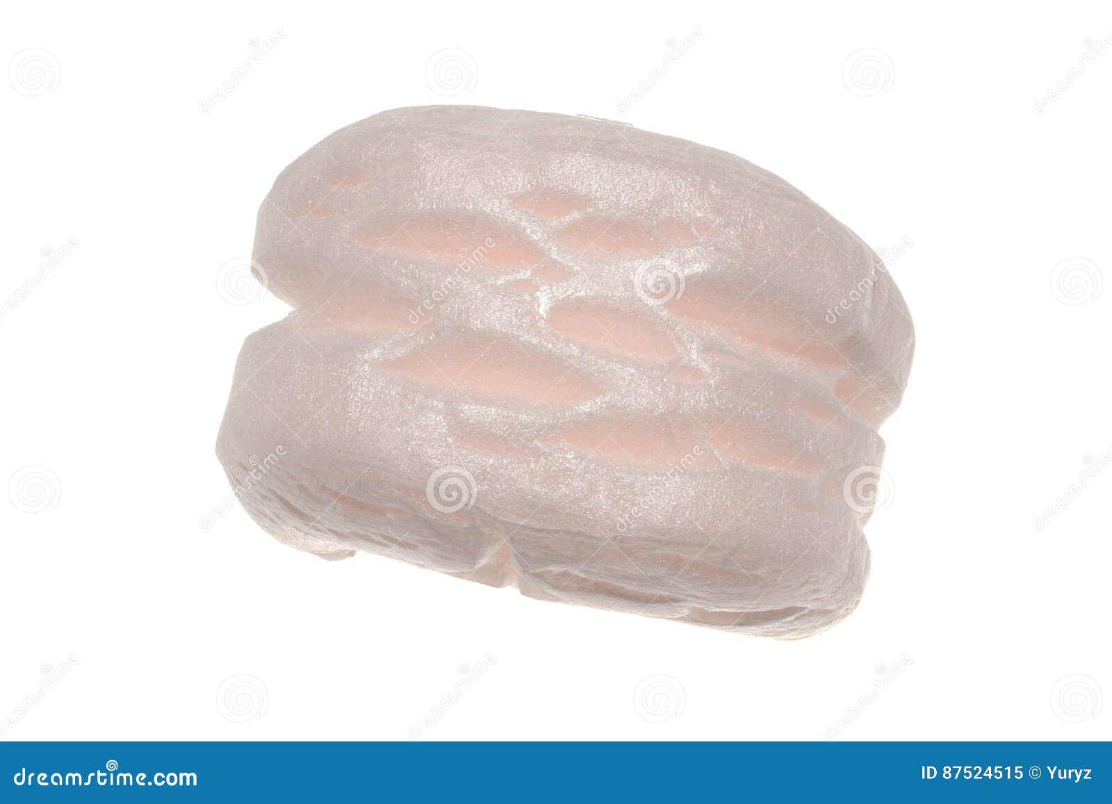 Pink packing foam piece stock image. Image of pink, filling - 87524515