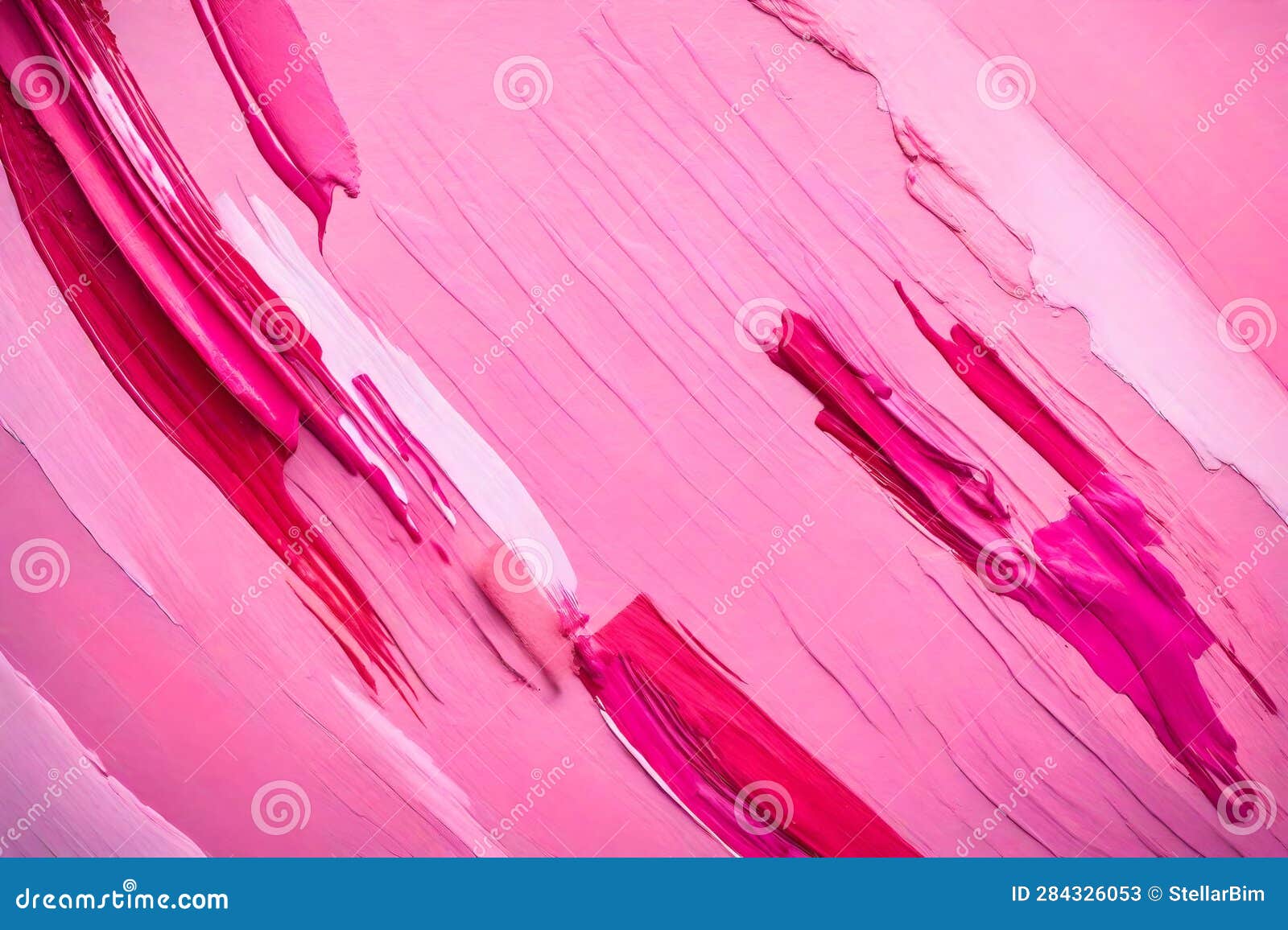 Pink paint stroke texture stock illustration. Illustration of organic ...