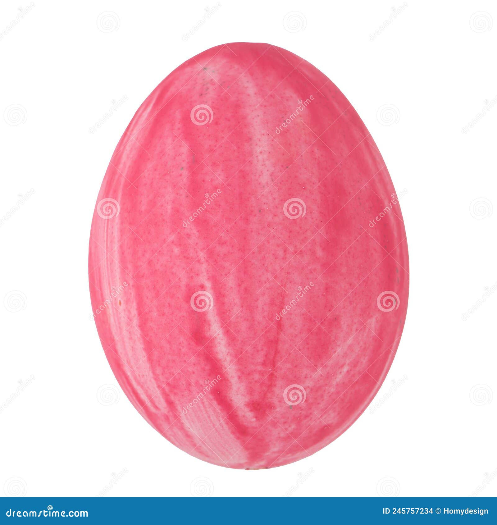 Pink egg isolated stock photo. Image of boiled, beautiful - 245757234