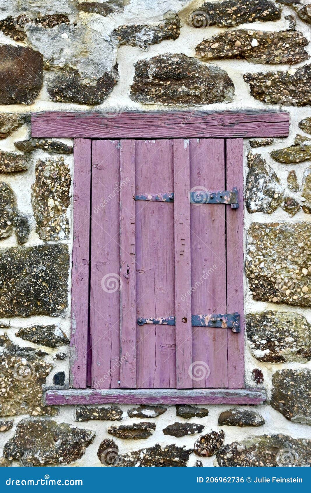 Old Pink Barn Window Shutter Stock Photo - Image of paint, door: 206962736