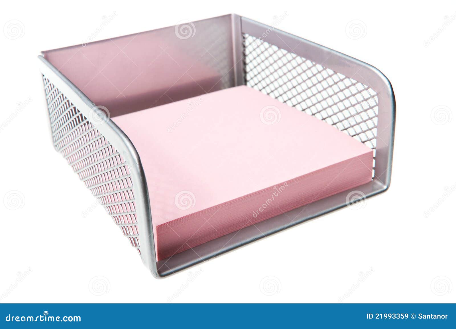 Pink paper in the holder stock image. Image of postit - 21993359