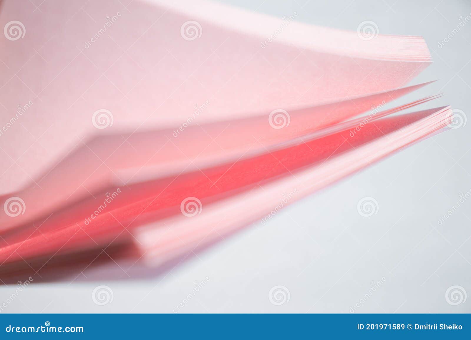 Pink Paper Sheets for Notes Stock Image - Image of business, sketch ...