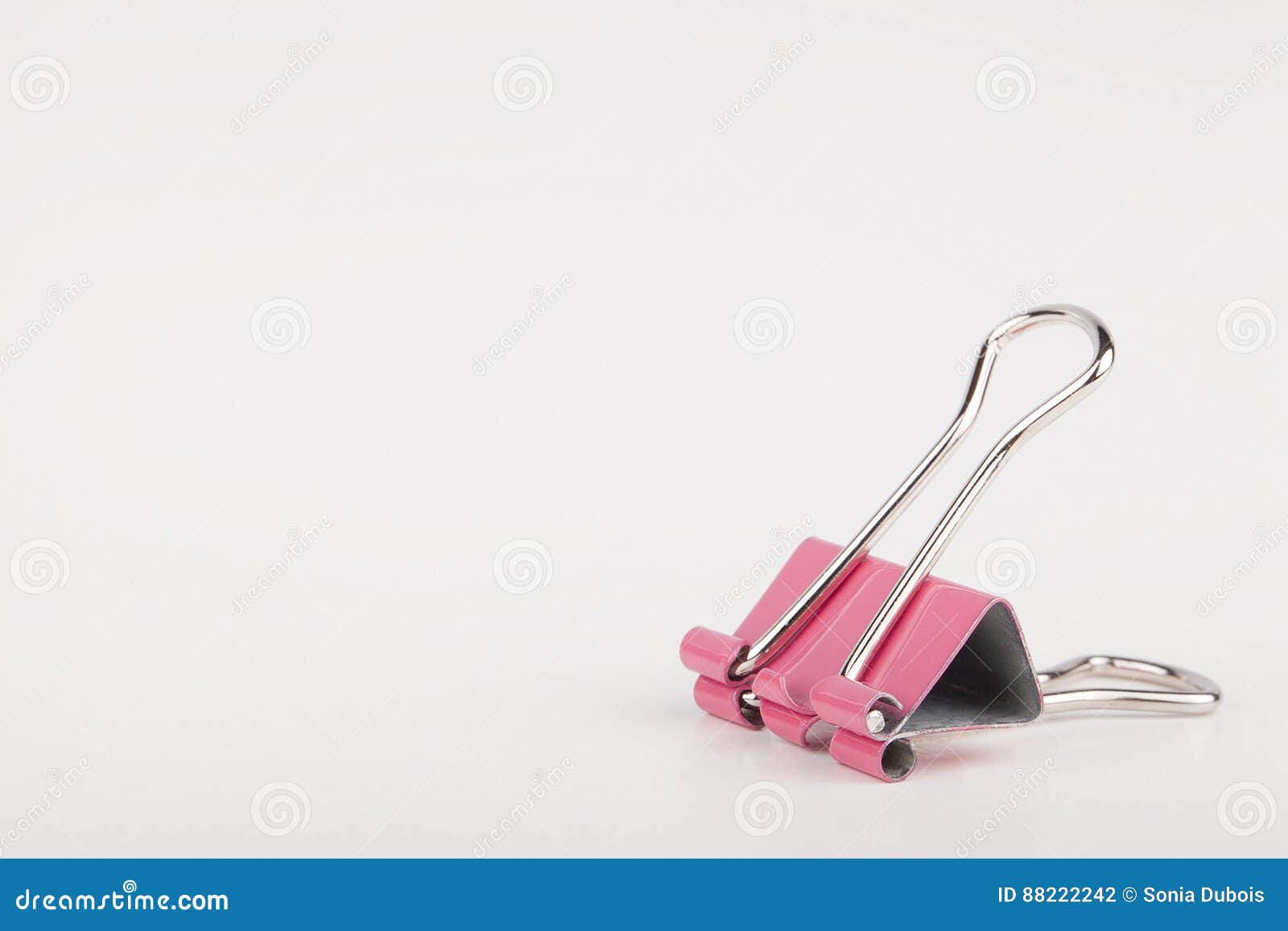Pink Paperclip Stock Photo | CartoonDealer.com #88222242
