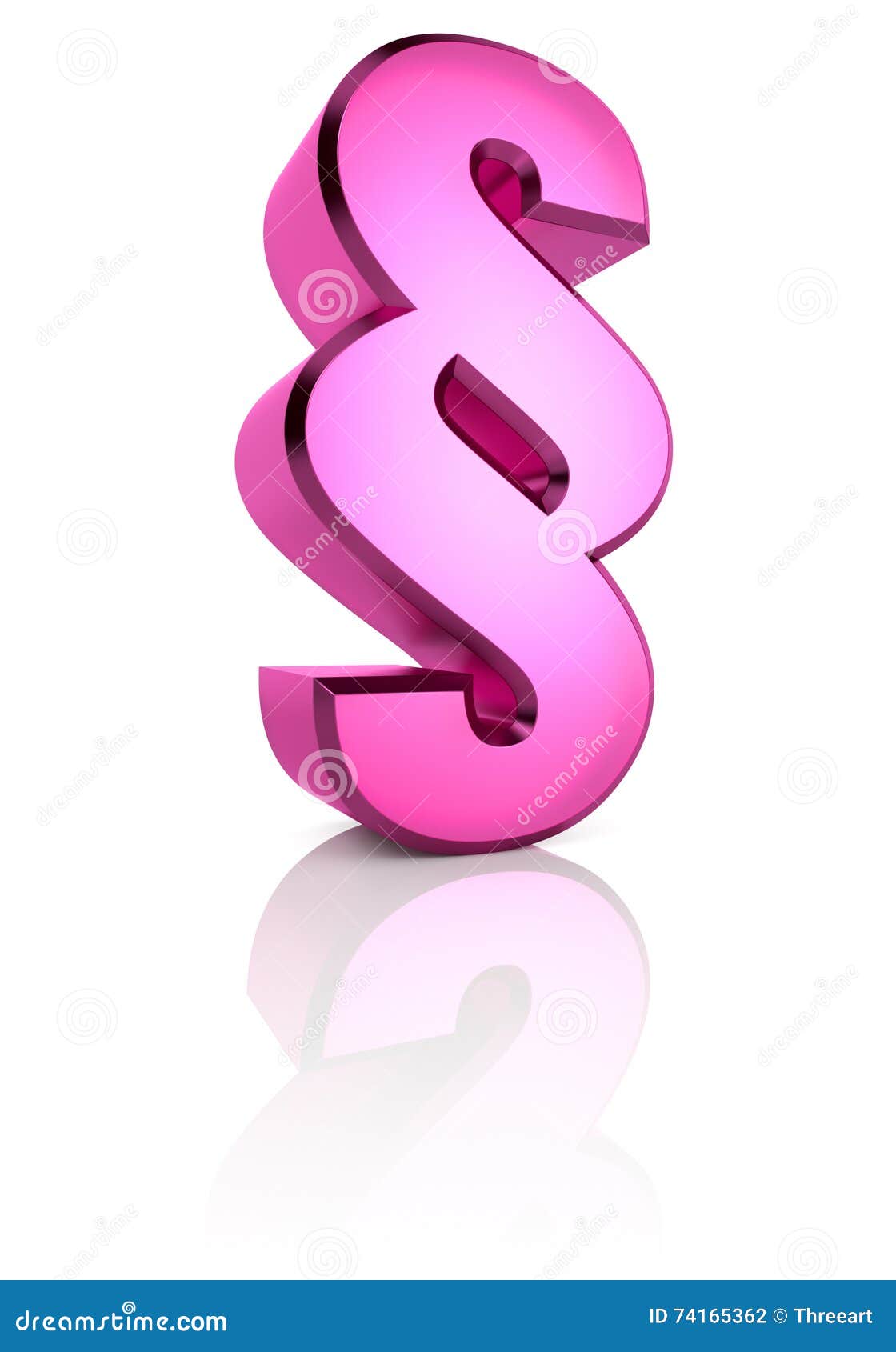 Pink Paragraph Symbol stock illustration. Illustration of rules - 74165362