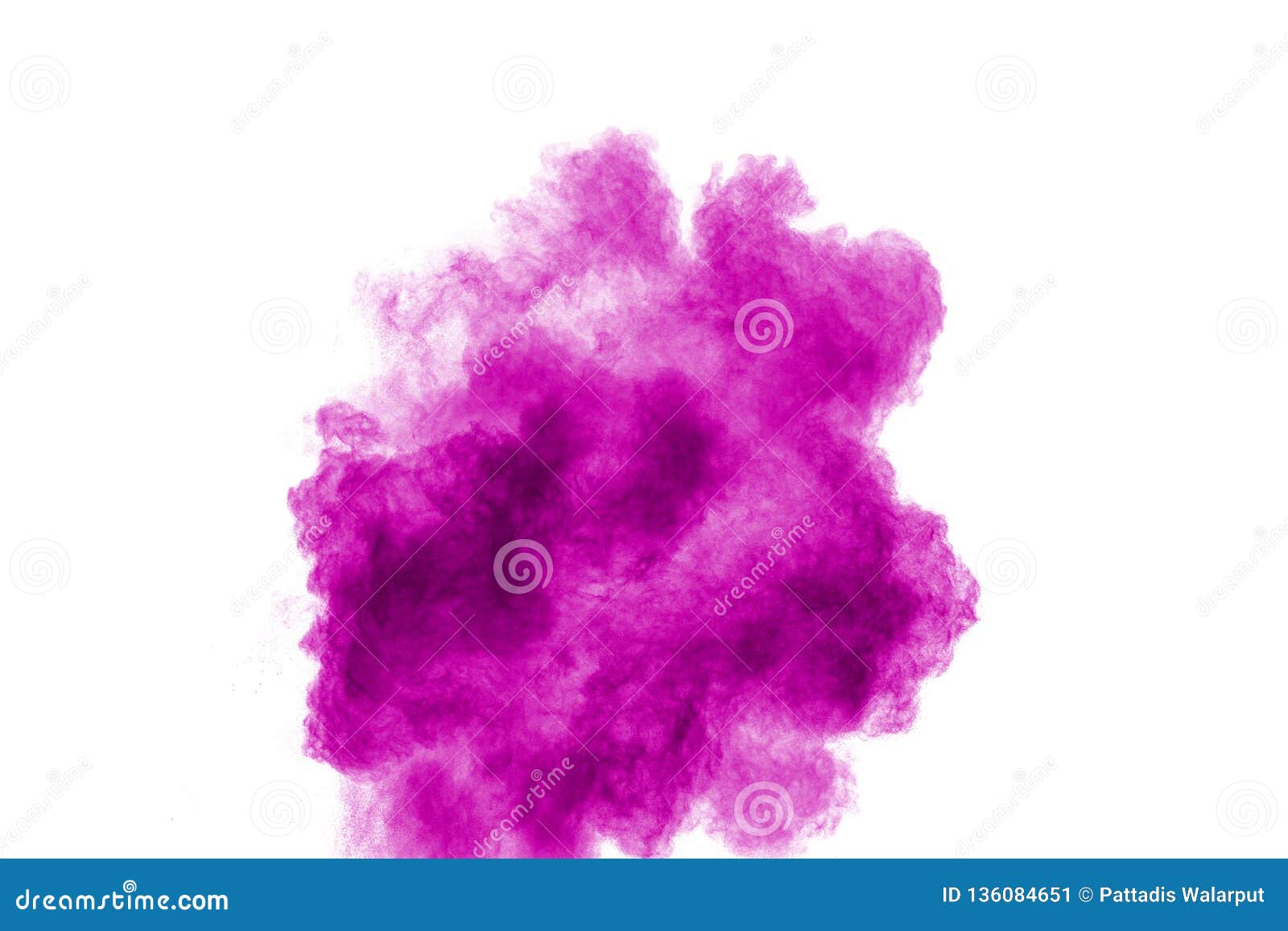 Pink Particles Splatter on White Background. Stock Image - Image of ...