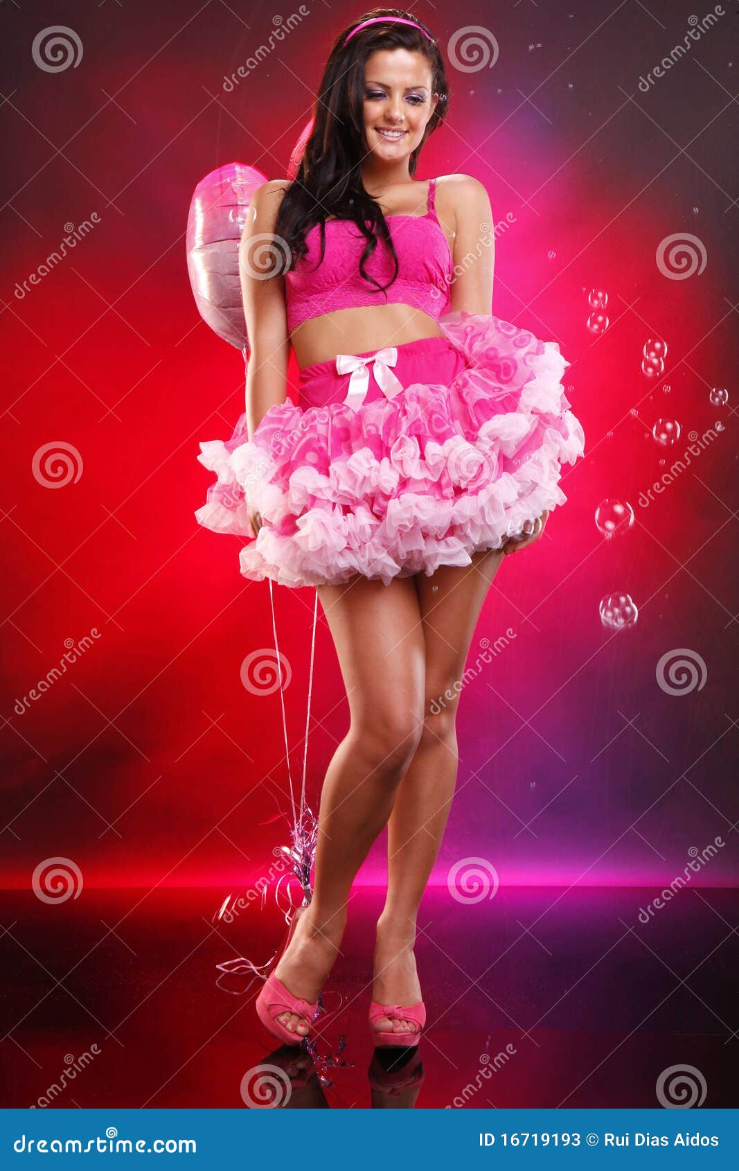 Pink party stock image. Image of bubbly, party, girl - 16719193