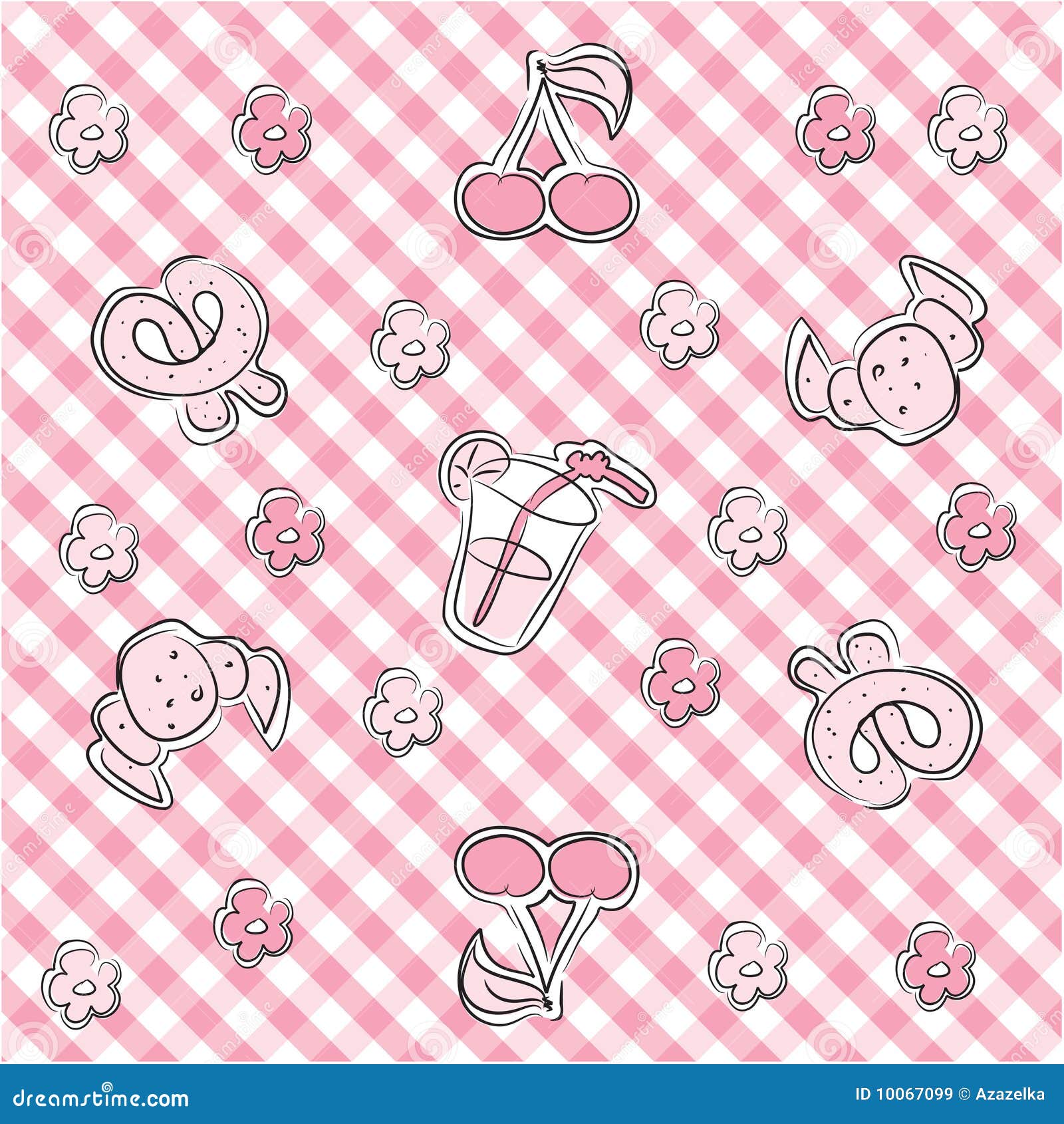 Pink Pastel Color Room Background With White Stairs 3D Rendering ...