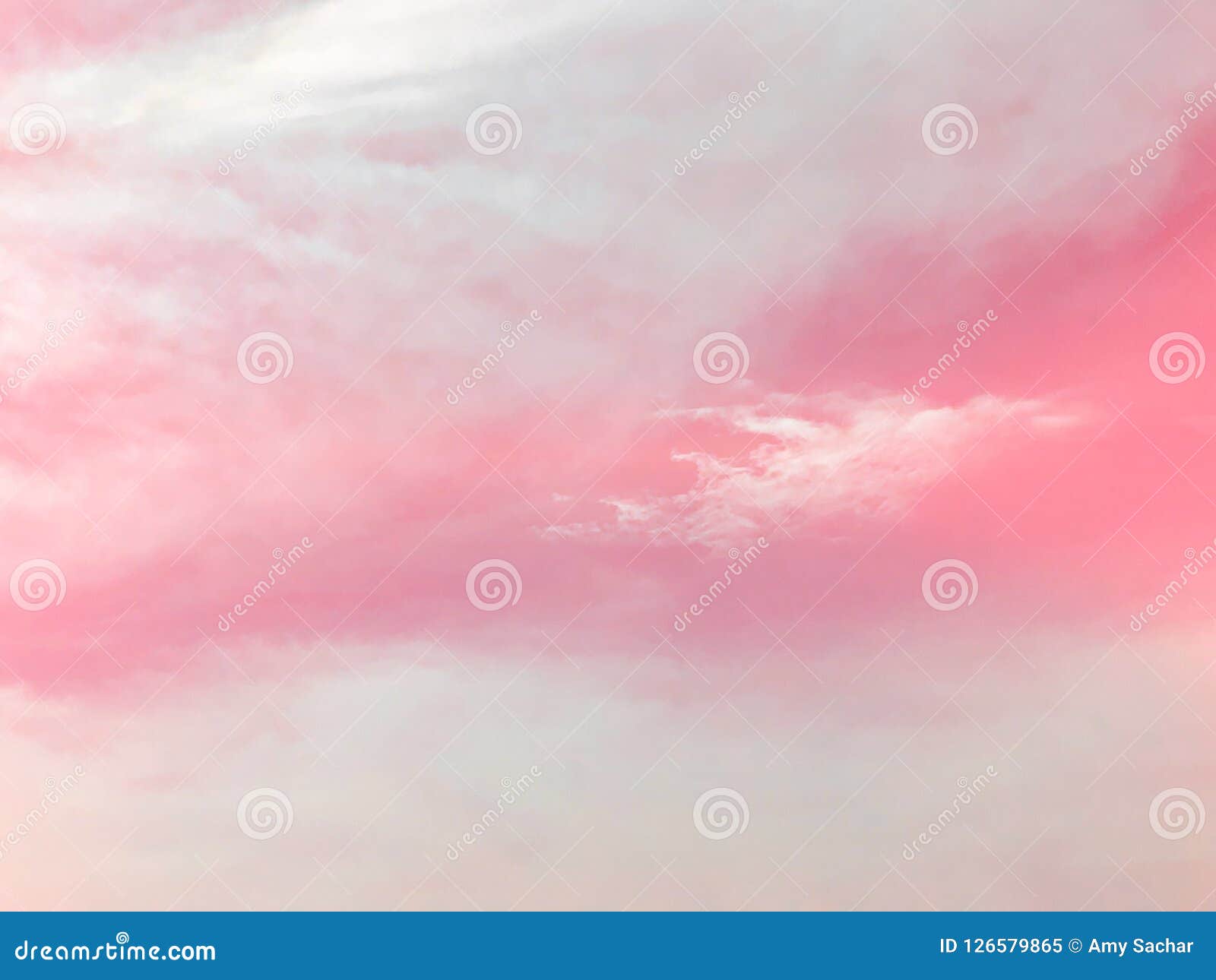 Pink Pastel Sky and Clouds Background Stock Image - Image of beautiful ...