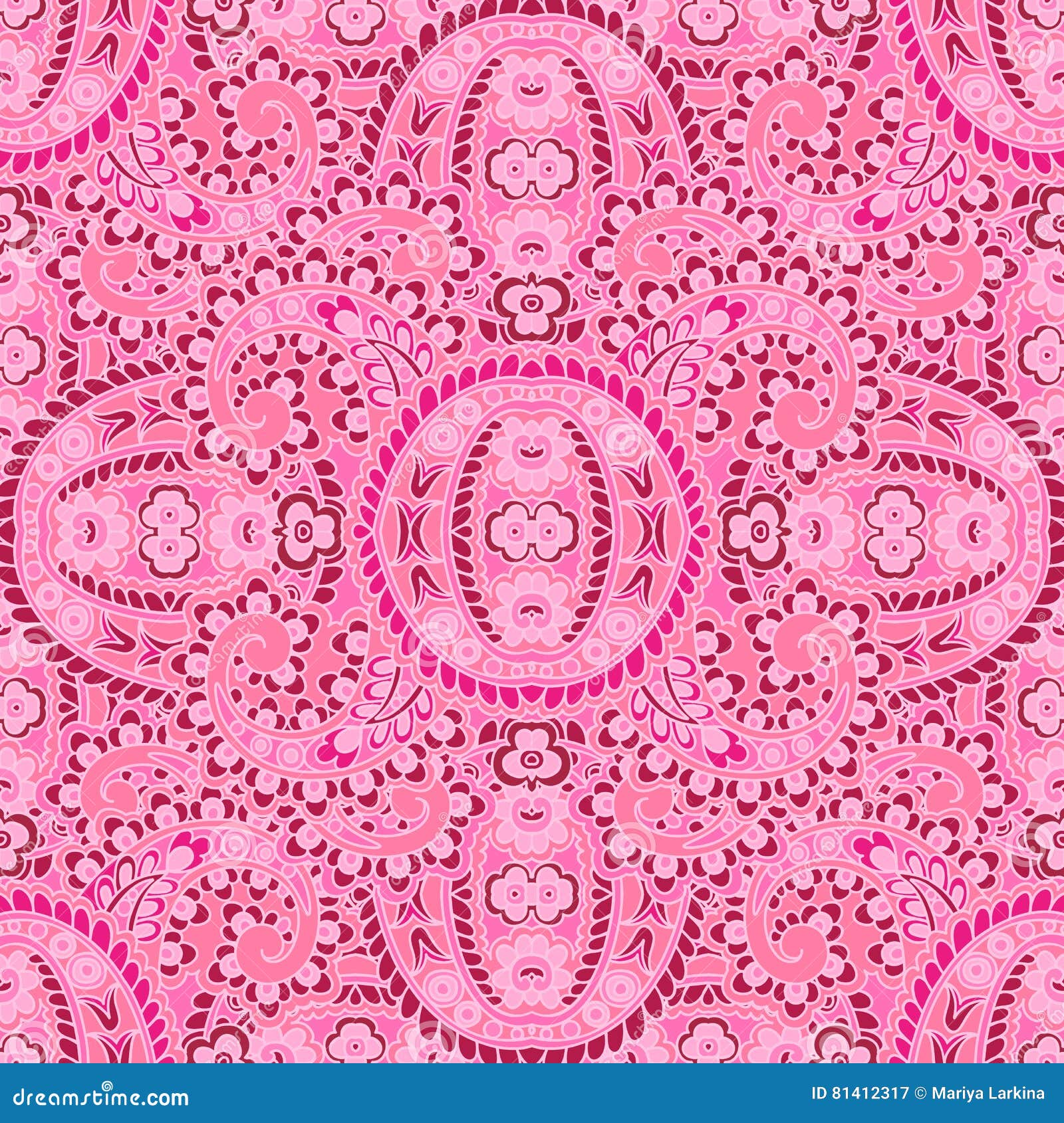 Pink pattern. stock vector. Illustration of spray, asian - 81412317